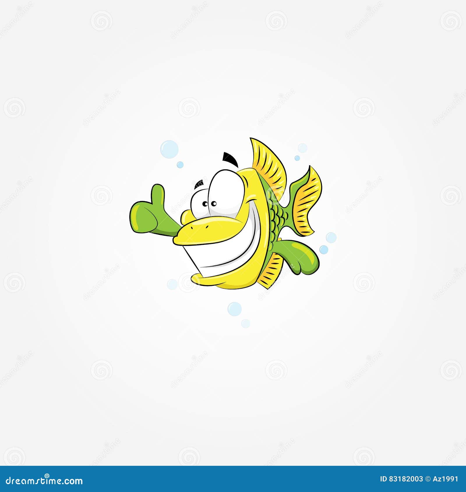 Fish stock vector. Illustration of fine, cartoon, sign - 83182003