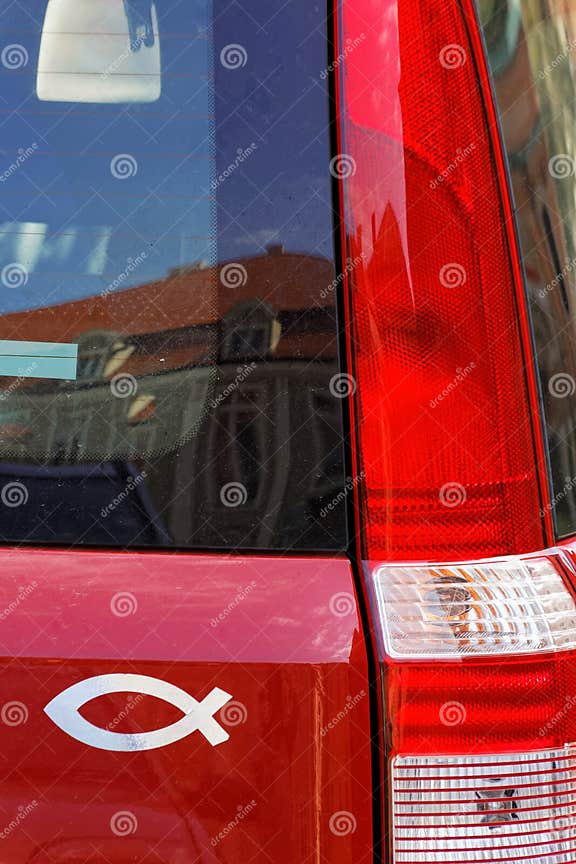 Fish - Catholic symbol stock image. Image of ichthys - 35246131