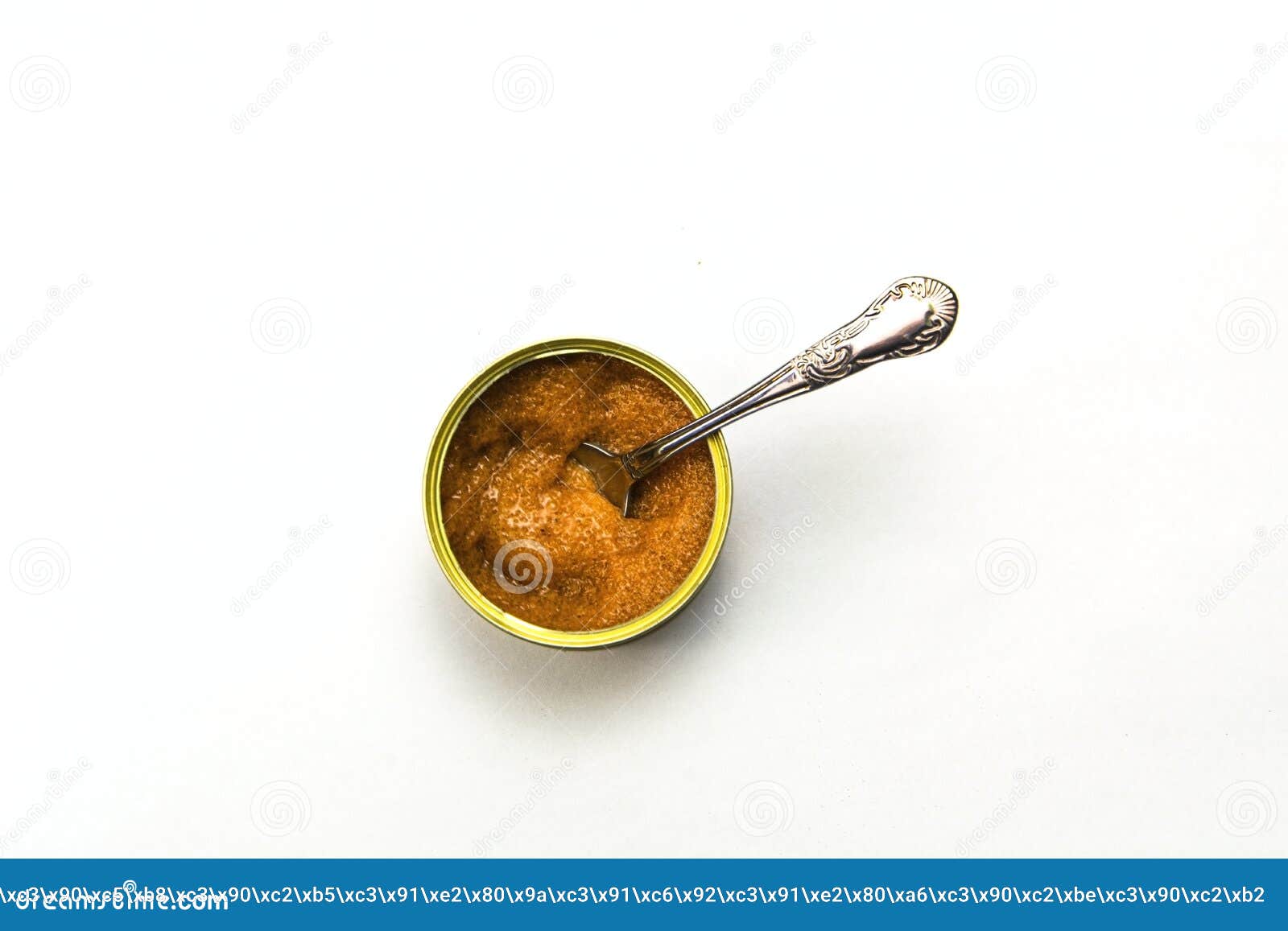 Pollock Fish Roe in an Iron Jar Stock Photo - Image of bright, freshly ...