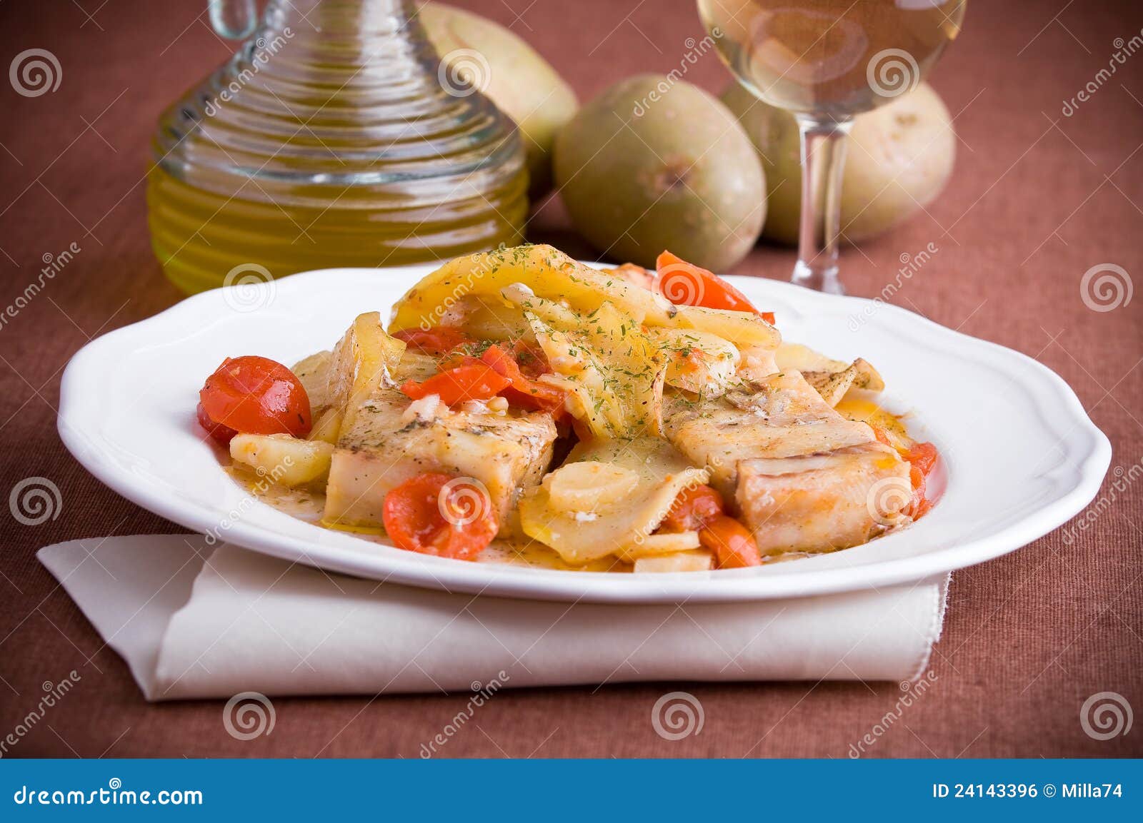 Koi Fish And Cherry Trees Royalty-Free Stock Photo | CartoonDealer.com ...