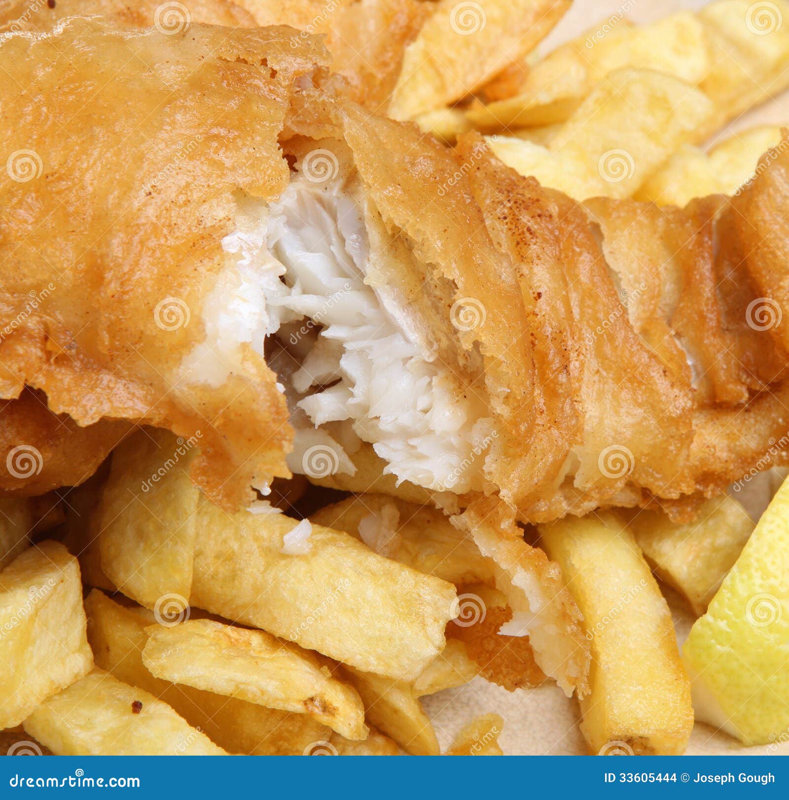 Fish and Chips stock photo. Image of meal, fatty, crispy - 33605444