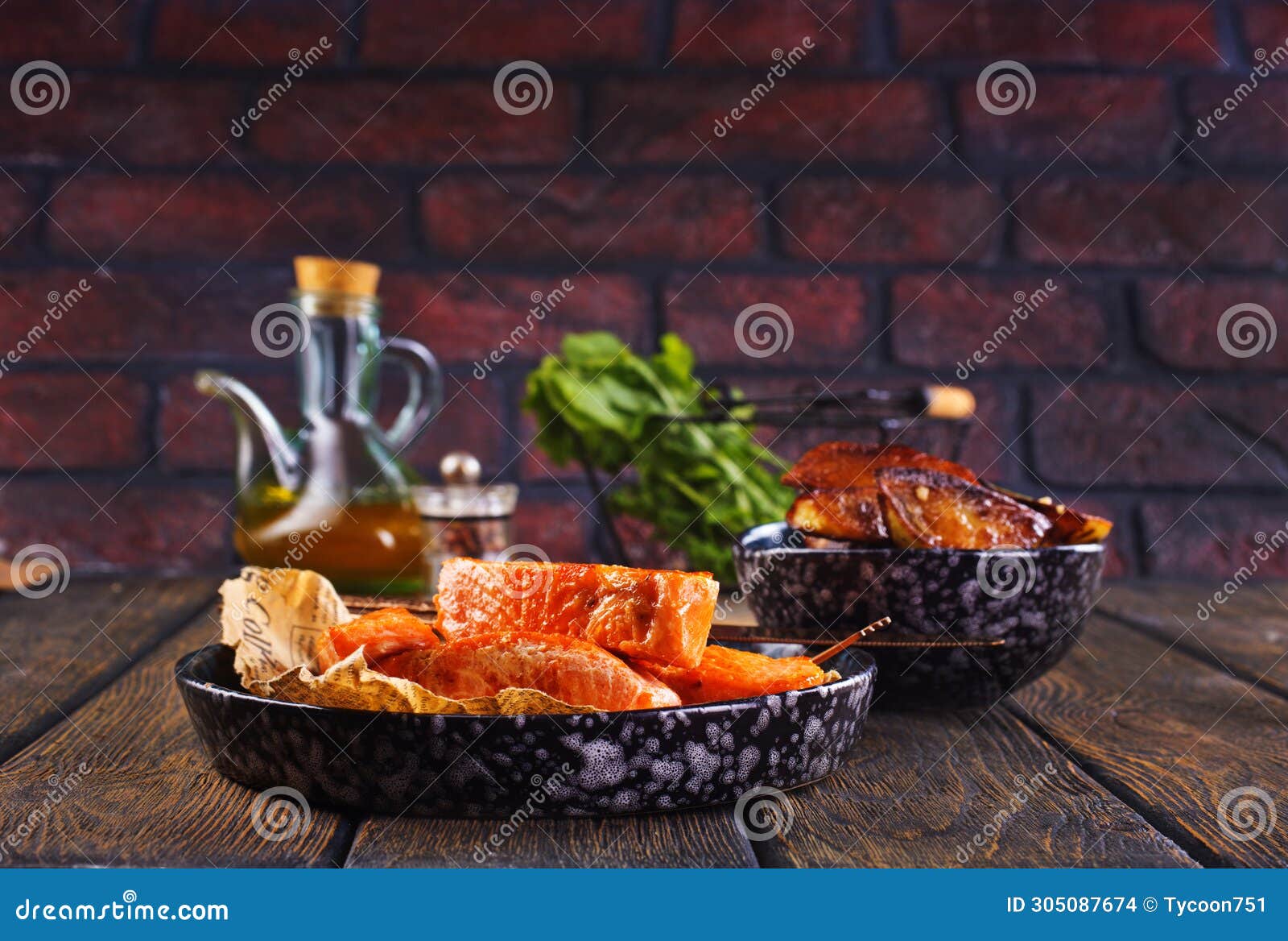 Fish and Chips Served in the Newspaper, Fast Food Stock Photo - Image ...