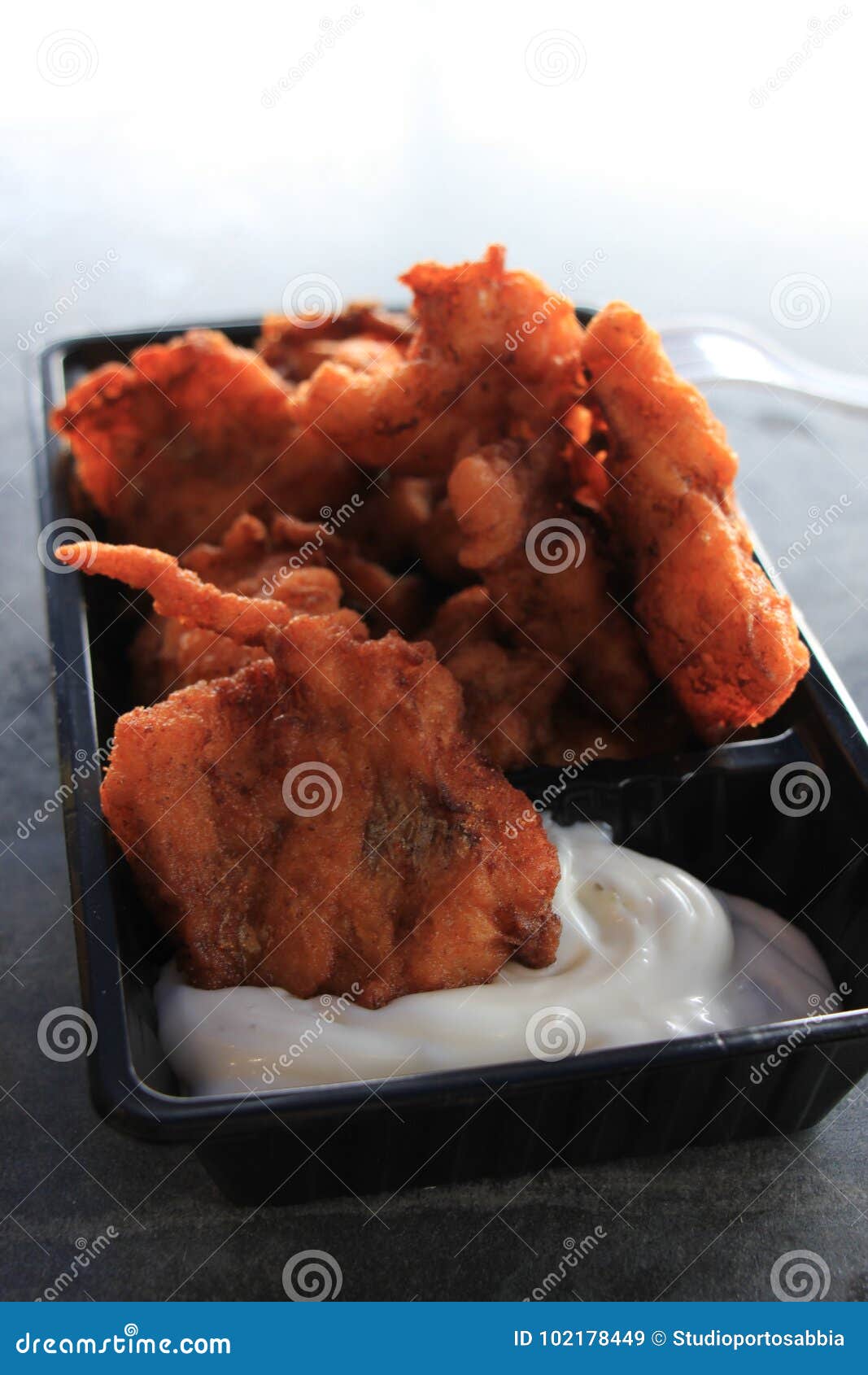 Fish and chips stock image. Image of dish, condiment - 102178449
