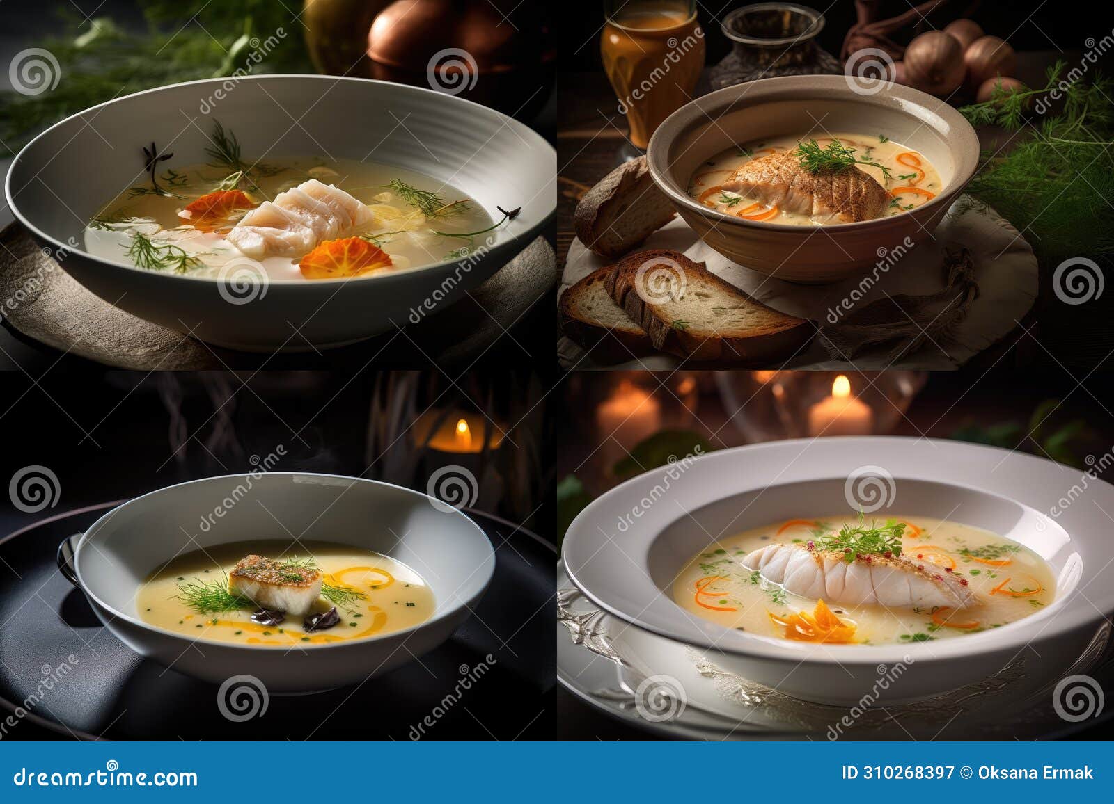 Fish Cod Fillet, Codfish Meal, Halibut Meat, Abstract Generative AI ...