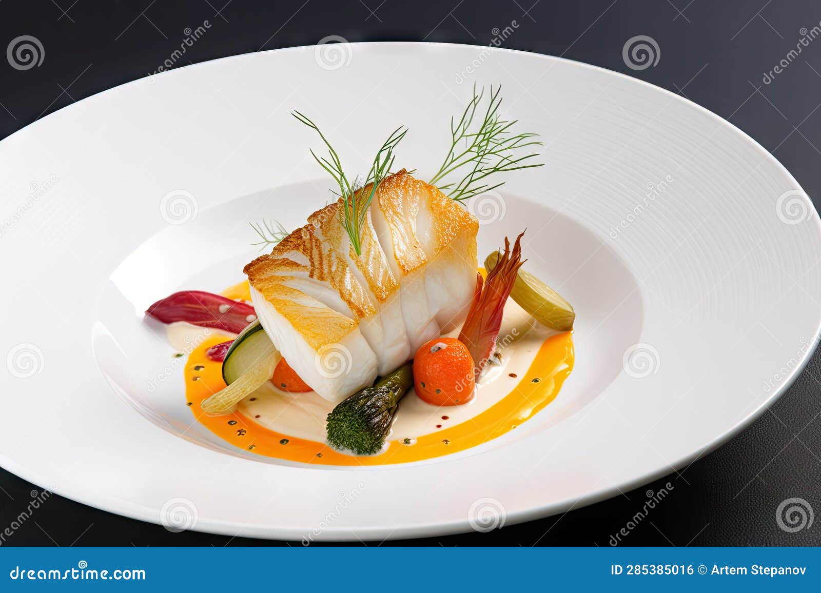 Fish Cod Fillet, Codfish Meal, Halibut Meat, Abstract Generative AI ...
