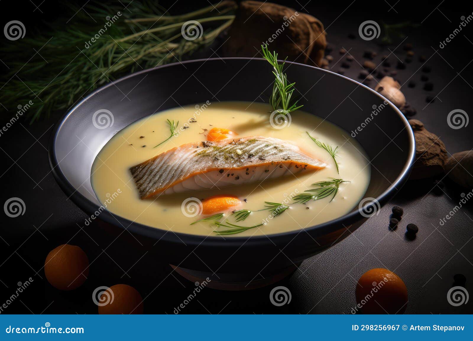 Fish Cod Fillet, Codfish Meal, Halibut Meat, Abstract Generative AI ...