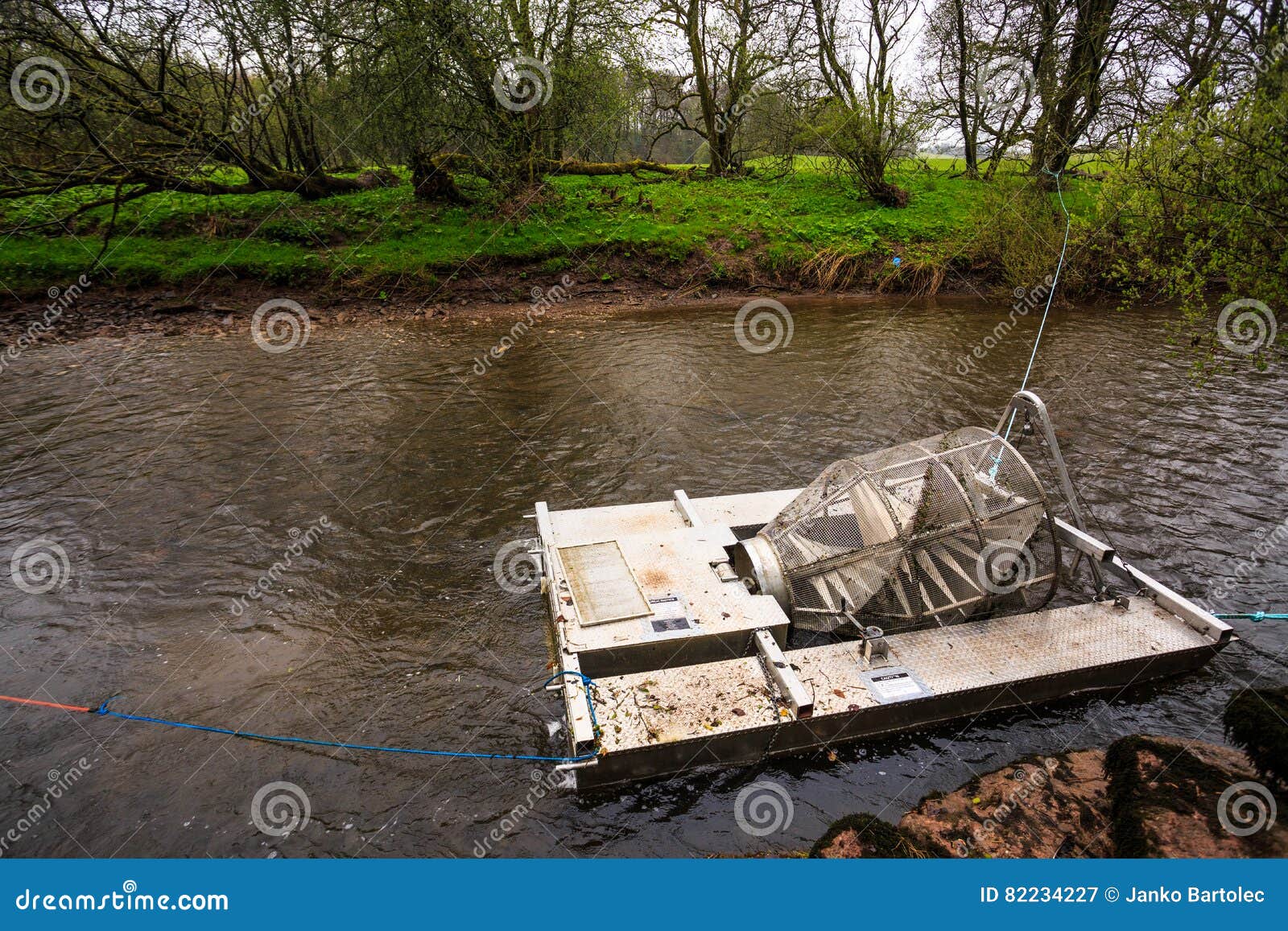 Fish collector stock image. Image of craft, renovated - 82234227