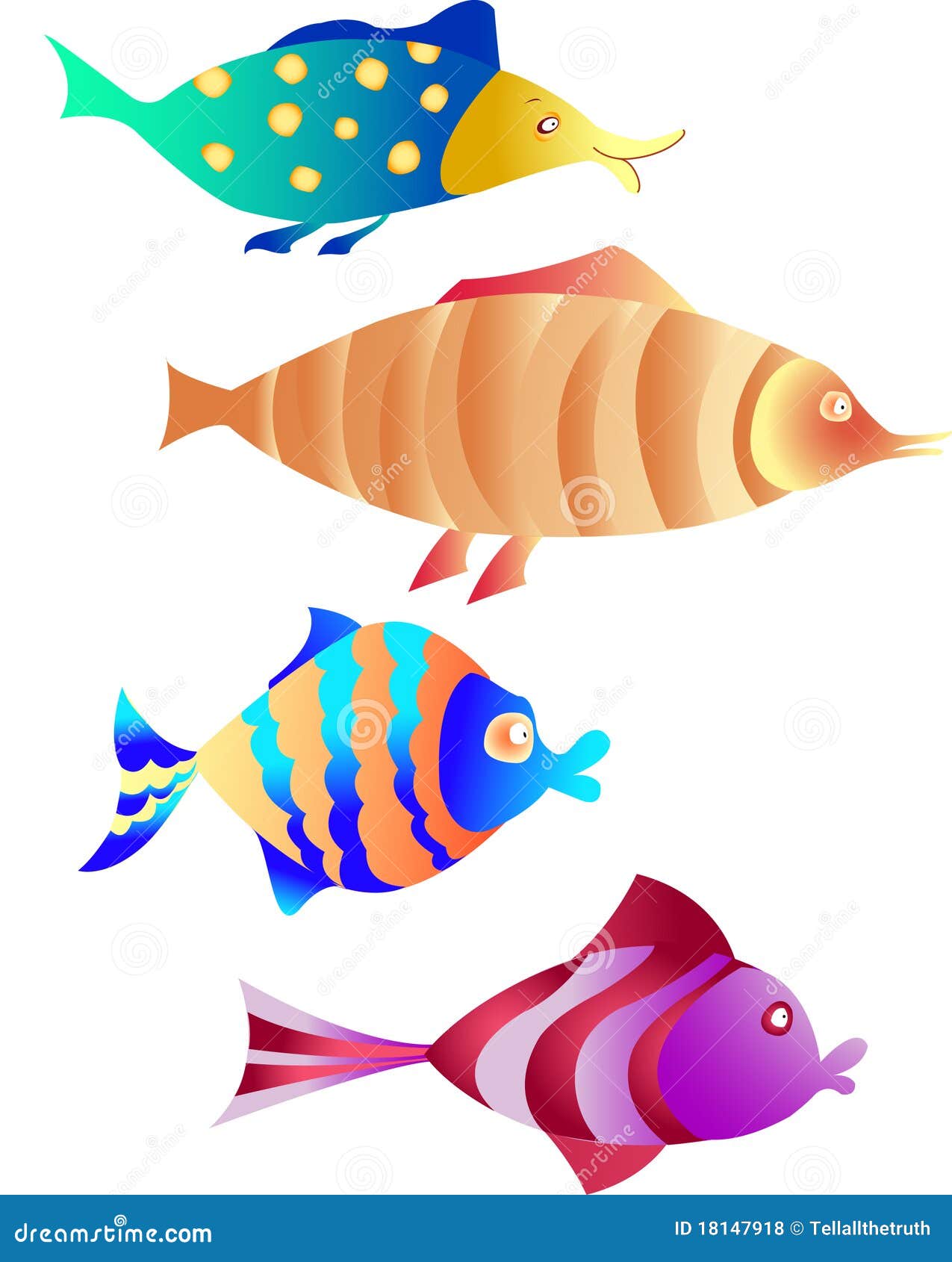 Whimsical Fish Stock Illustrations – 1,819 Whimsical Fish Stock ...