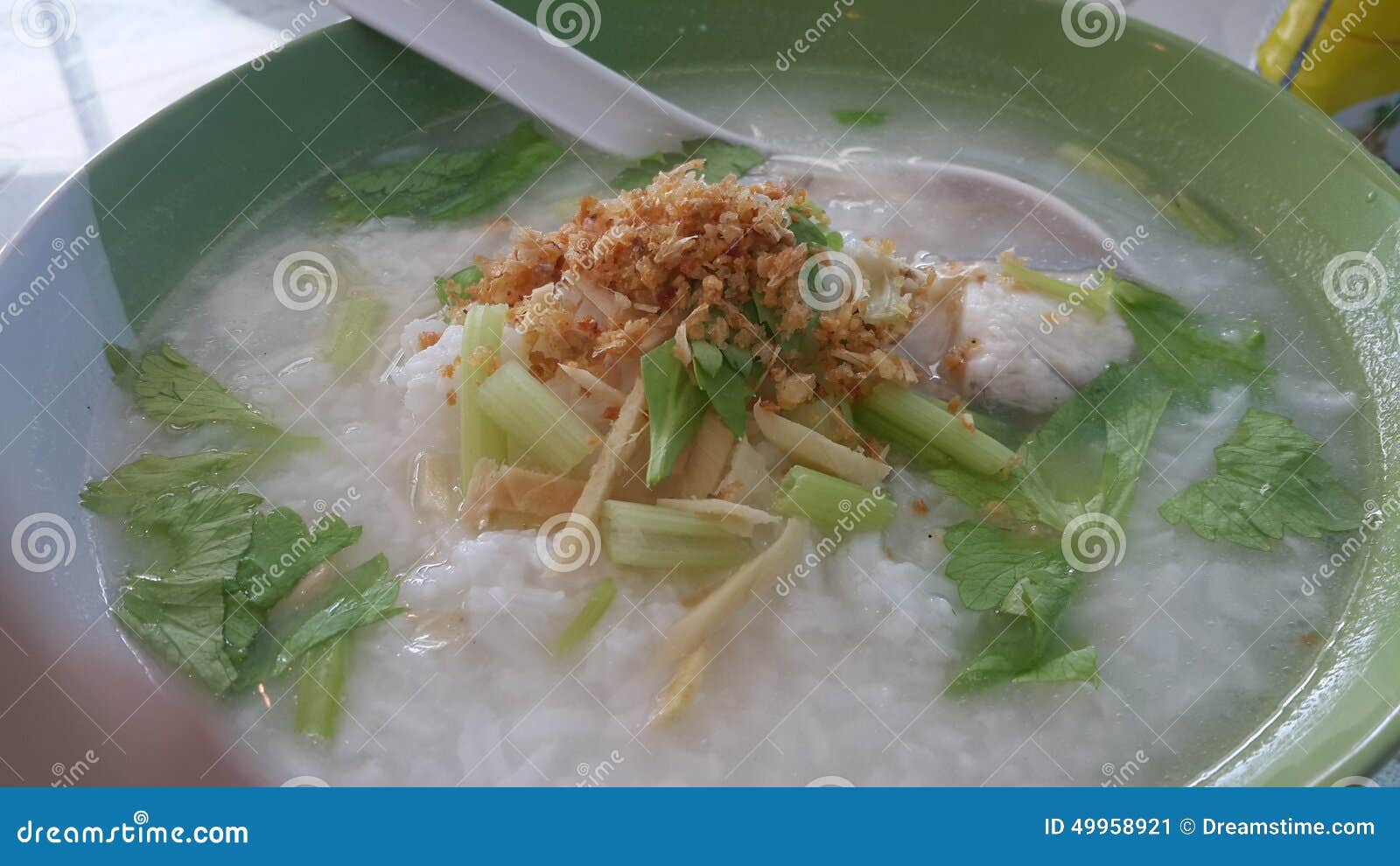 Fish congee stock image. Image of congee, fish, breakfast - 49958921