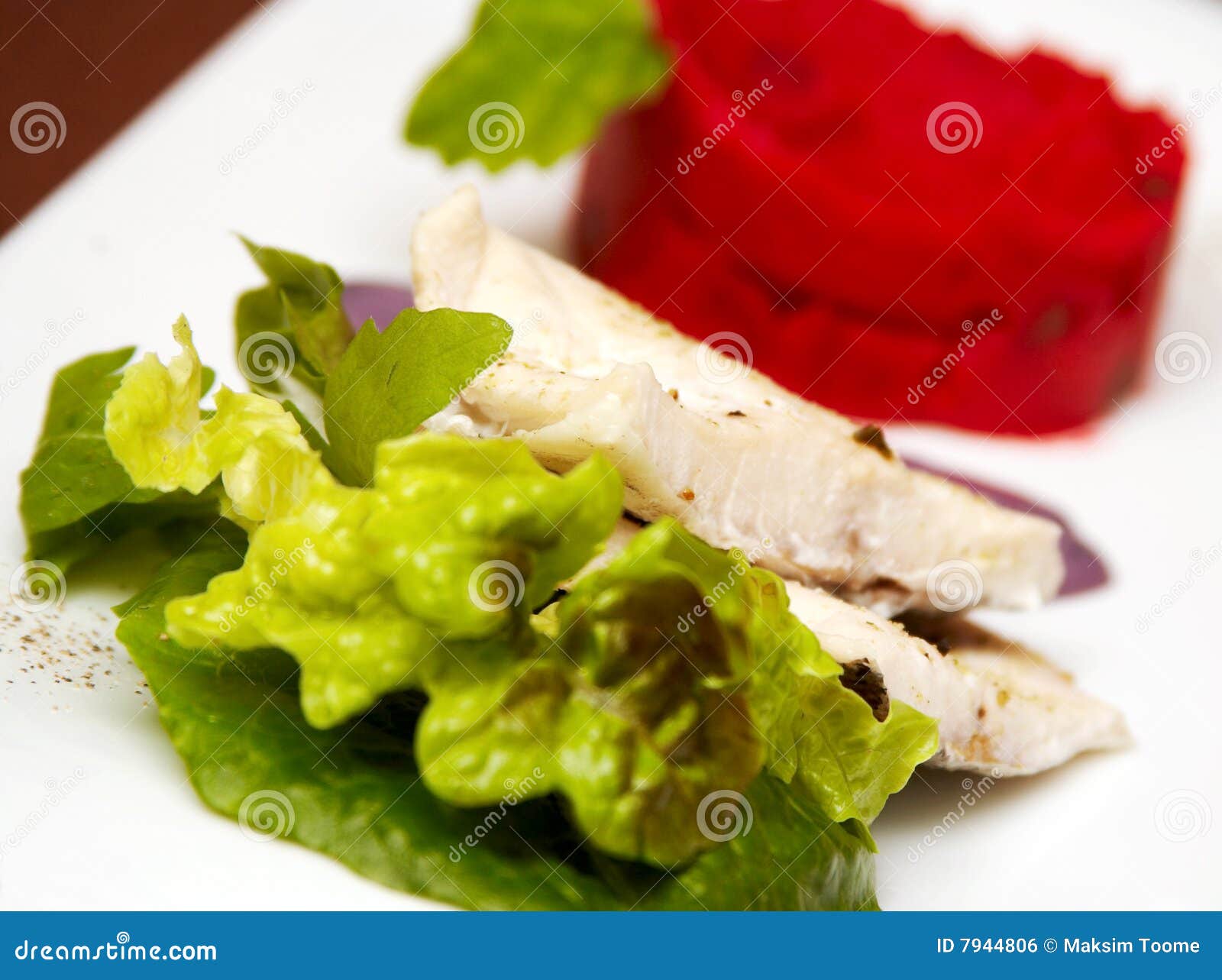 Fish course stock photo. Image of fresh, cooked, food - 7944806