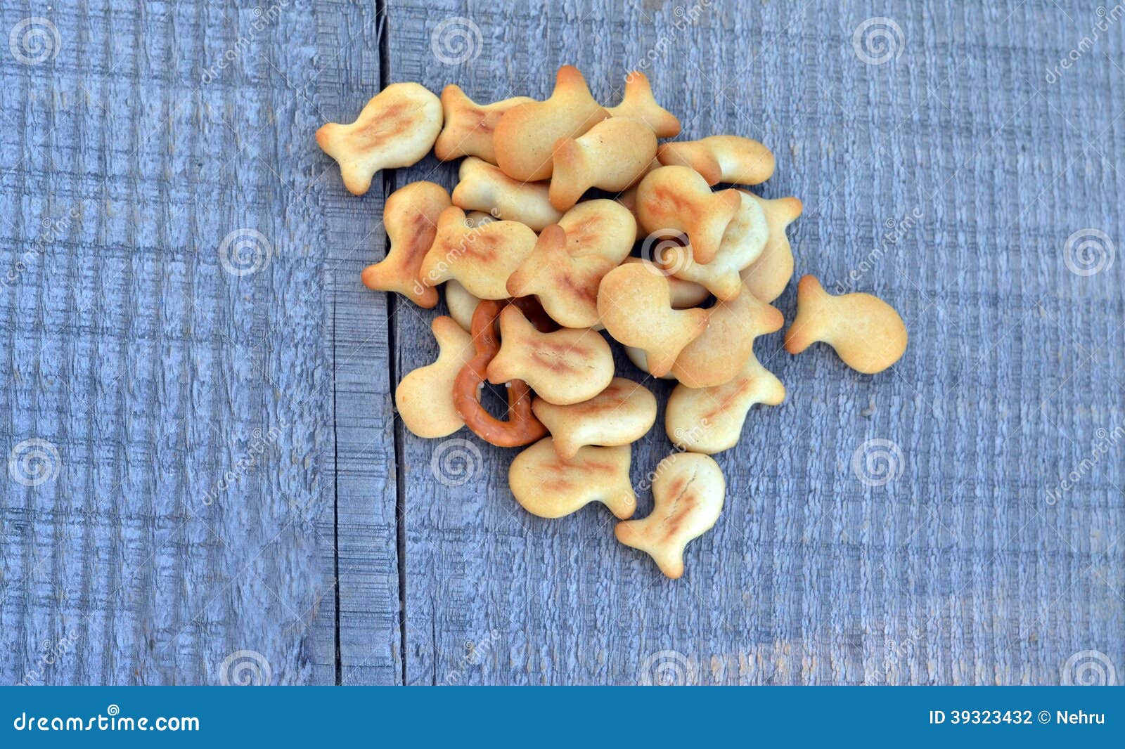 Fish crackers stock photo. Image of salted, pretzels - 39323432