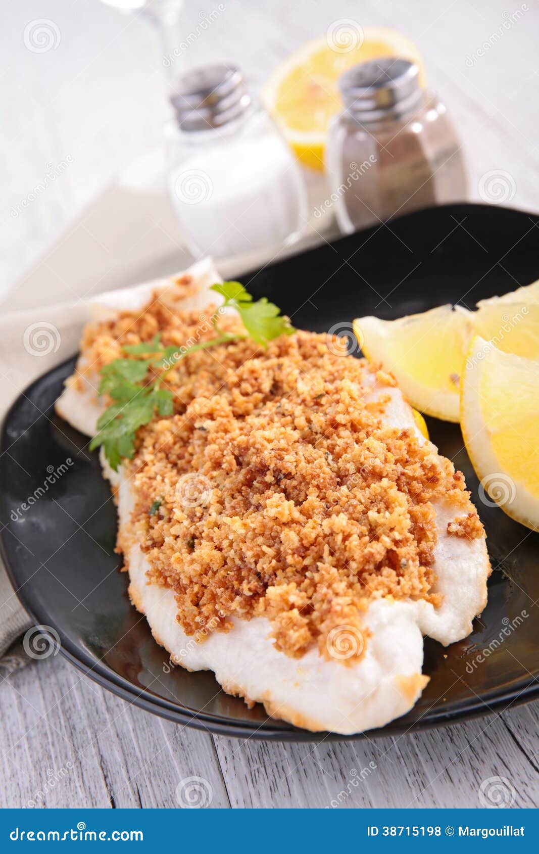 Fish and crumb stock photo. Image of recipe, cooked, breaded - 38715198