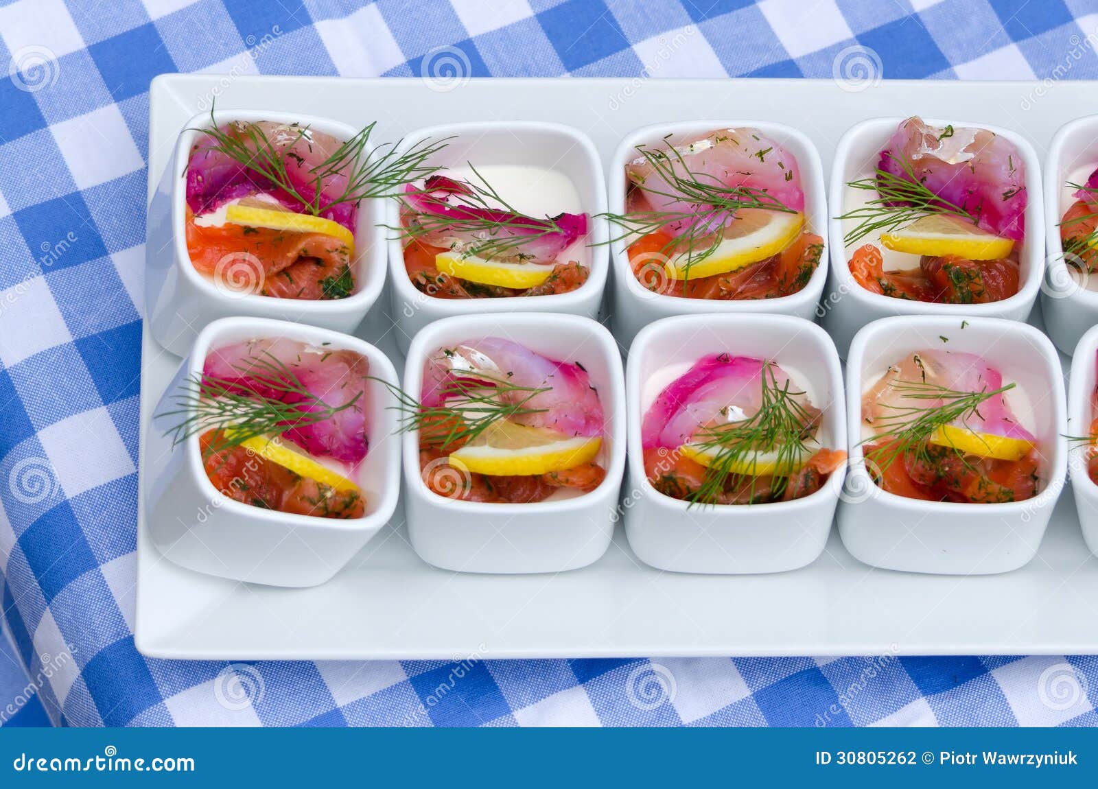 Fish cups stock photo. Image of food, composition, salt - 30805262