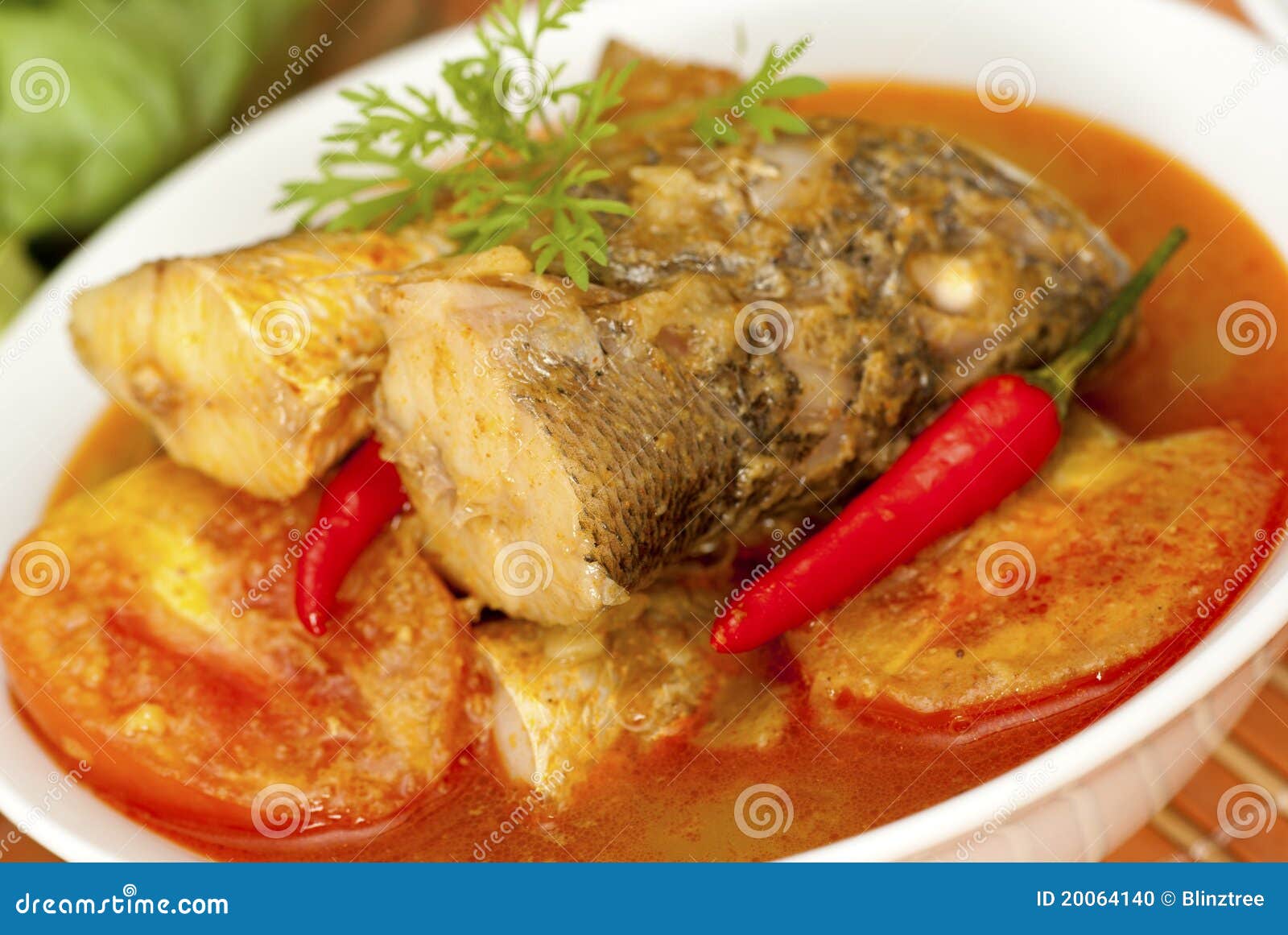 Fish Curry stock photo. Image of ikan, fish, cooked, lunch - 20064140