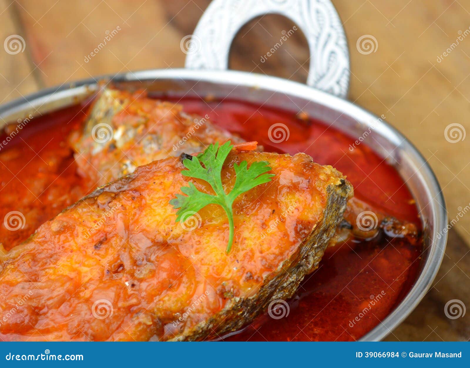 Fish Curry stock photo. Image of leaves, fried, kerala - 39066984