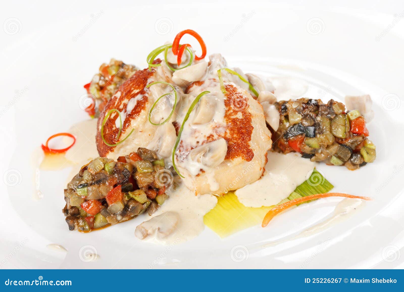 Fish cutlet stock image. Image of cutlet, fish, salmon - 25226267