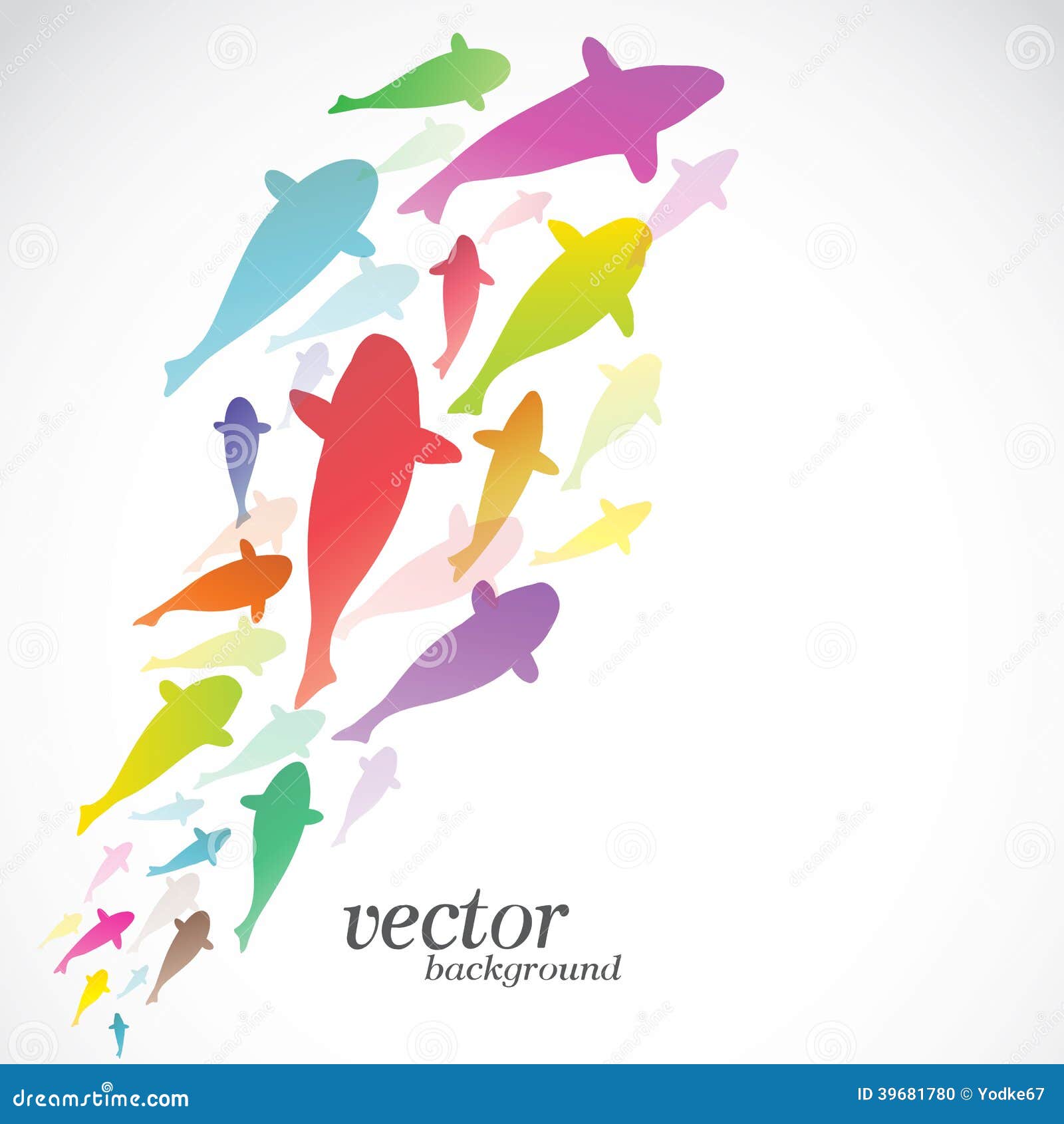 Fish Design on White Background Stock Vector - Illustration of asia ...