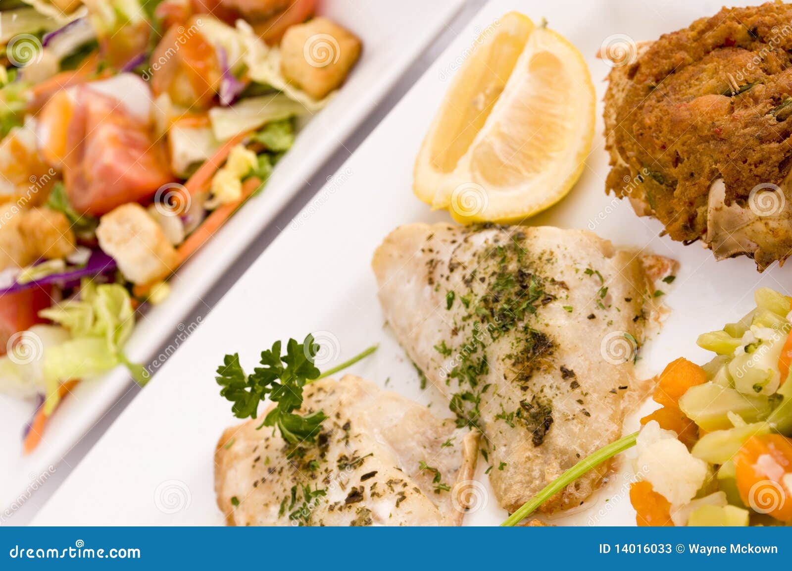 Fish dinner stock image. Image of chinook, fishing, fillet - 14016033