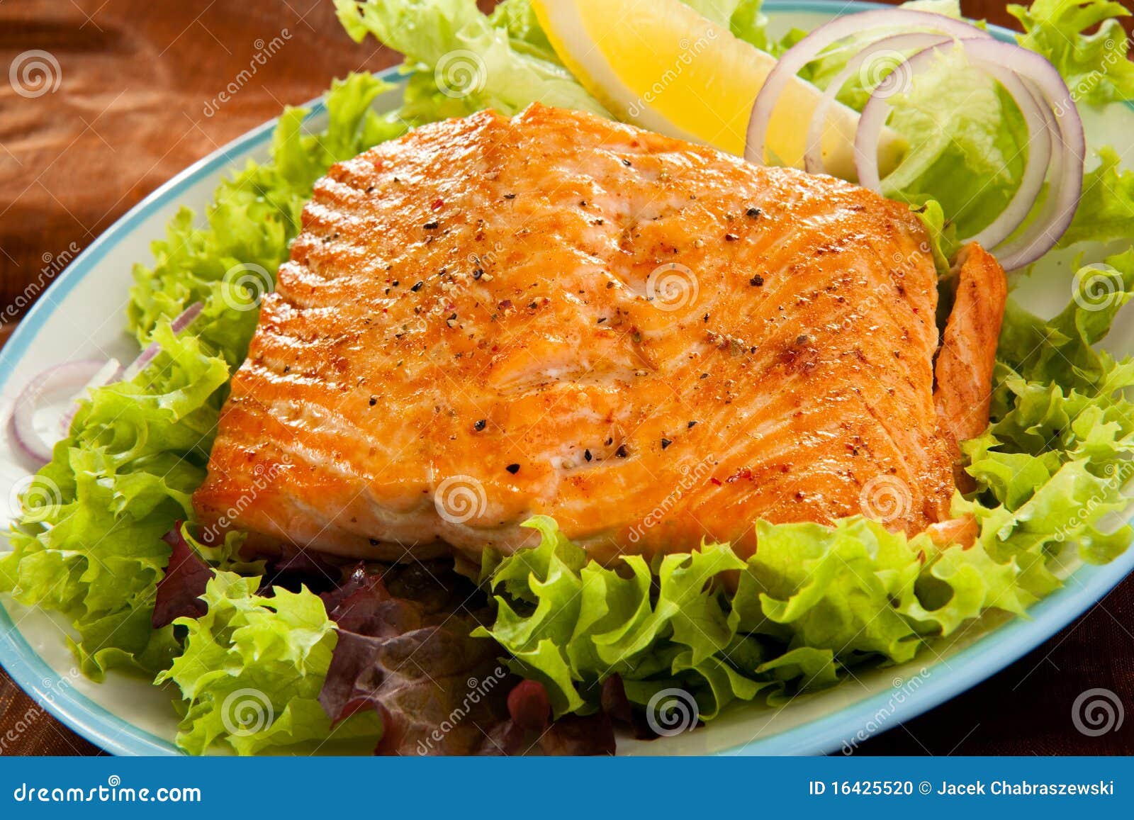 Fish dish stock photo. Image of grill, meat, delicious - 16425520