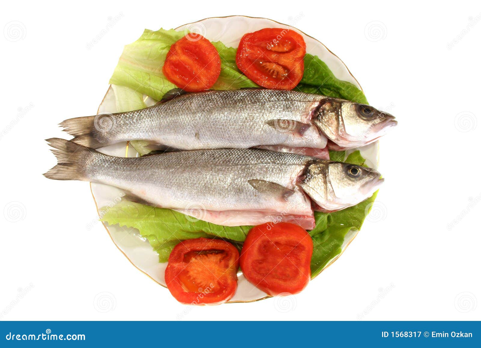 Fish dish 2 stock image. Image of healthy, tomatoes, dish - 1568317