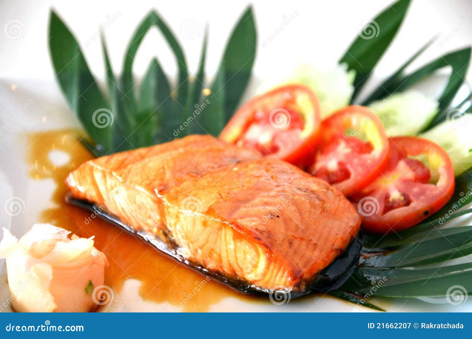 Fish dish stock image. Image of nutrition, grilled, barbecue - 21662207