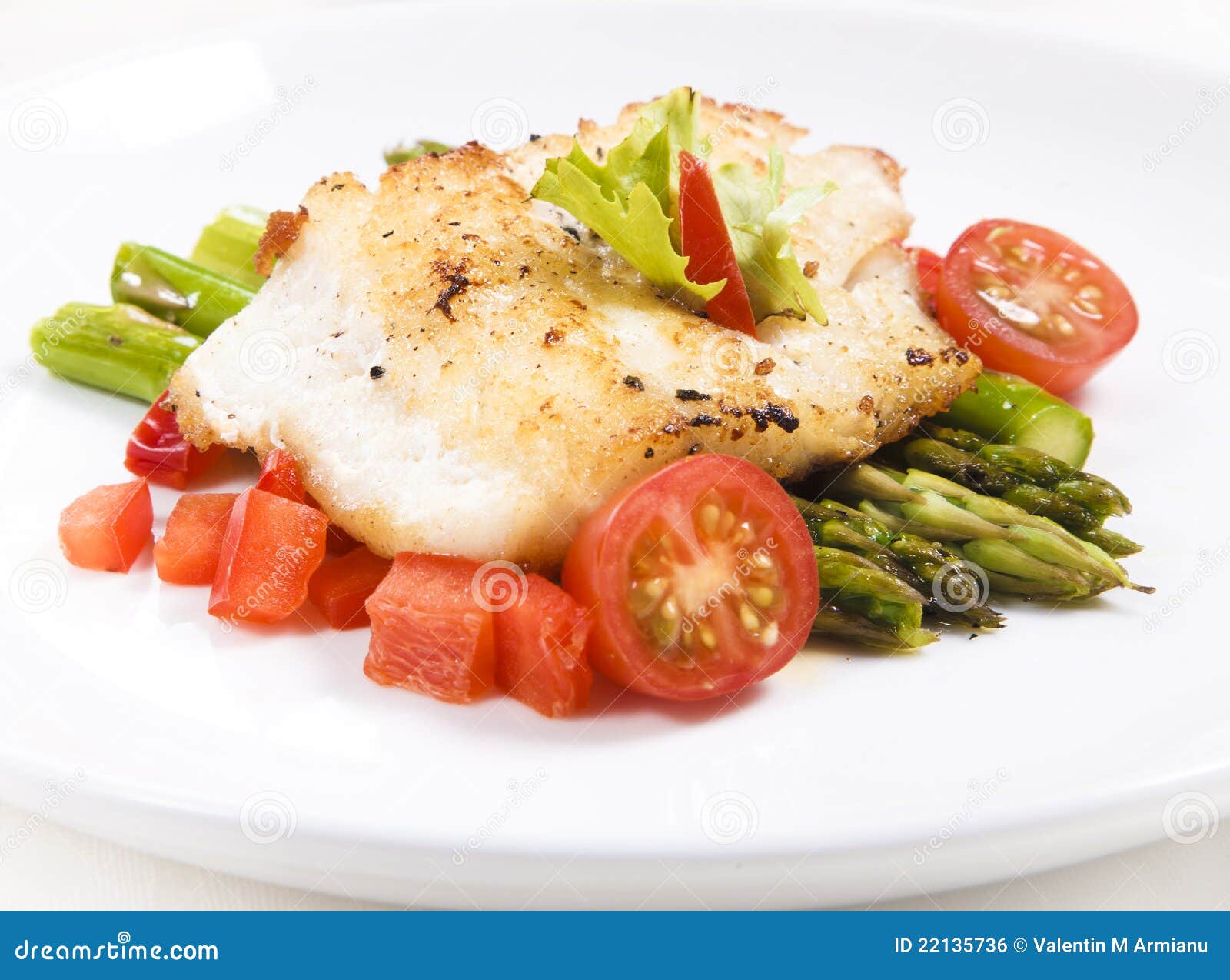 Fish dish stock photo. Image of food, fillet, fried, eating - 22135736