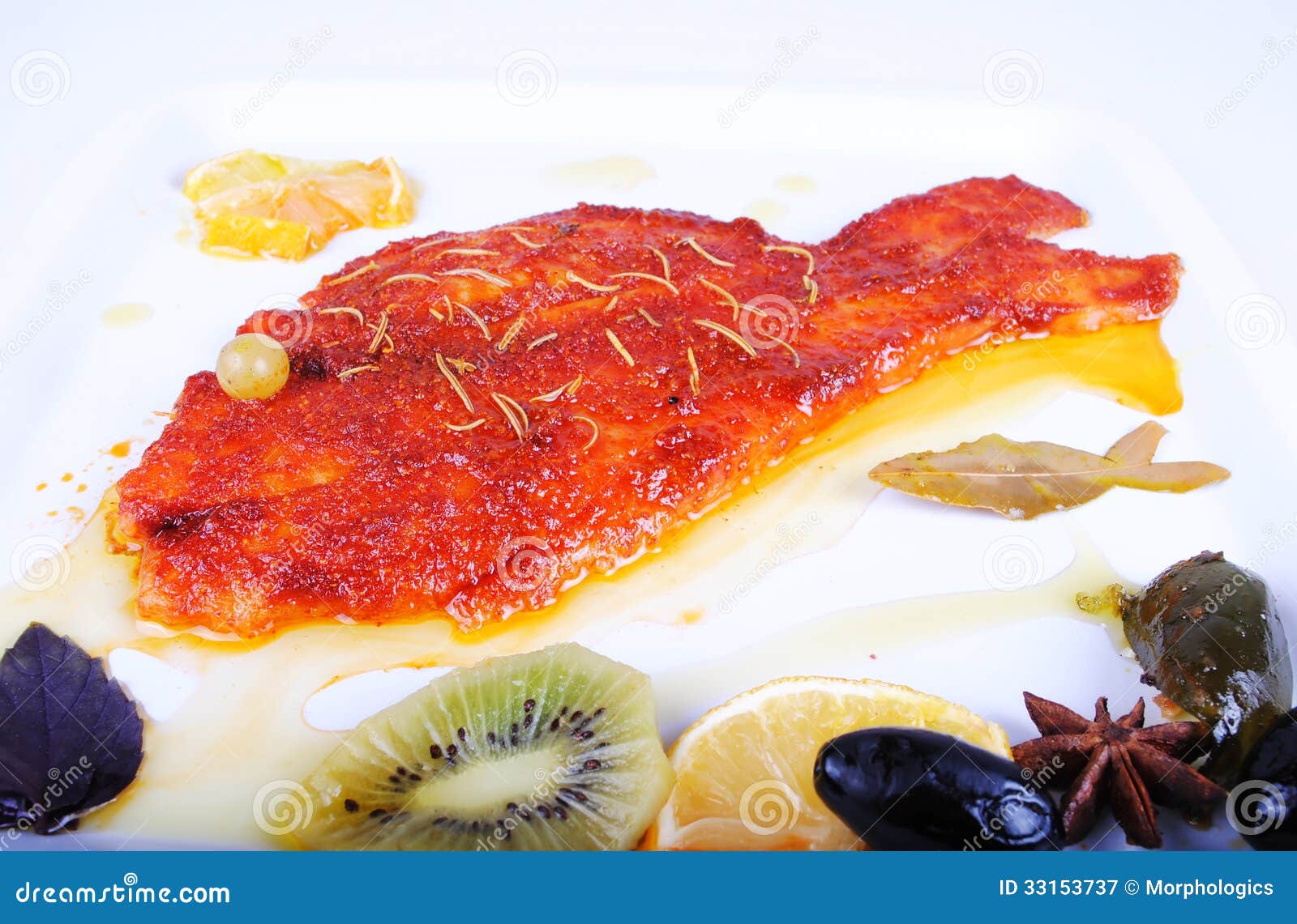 Fish dish stock image. Image of cooking, abstract, event - 33153737