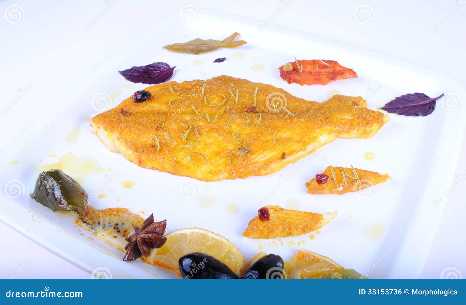 Fish dish stock photo. Image of gourmets, eating, cook - 33153736