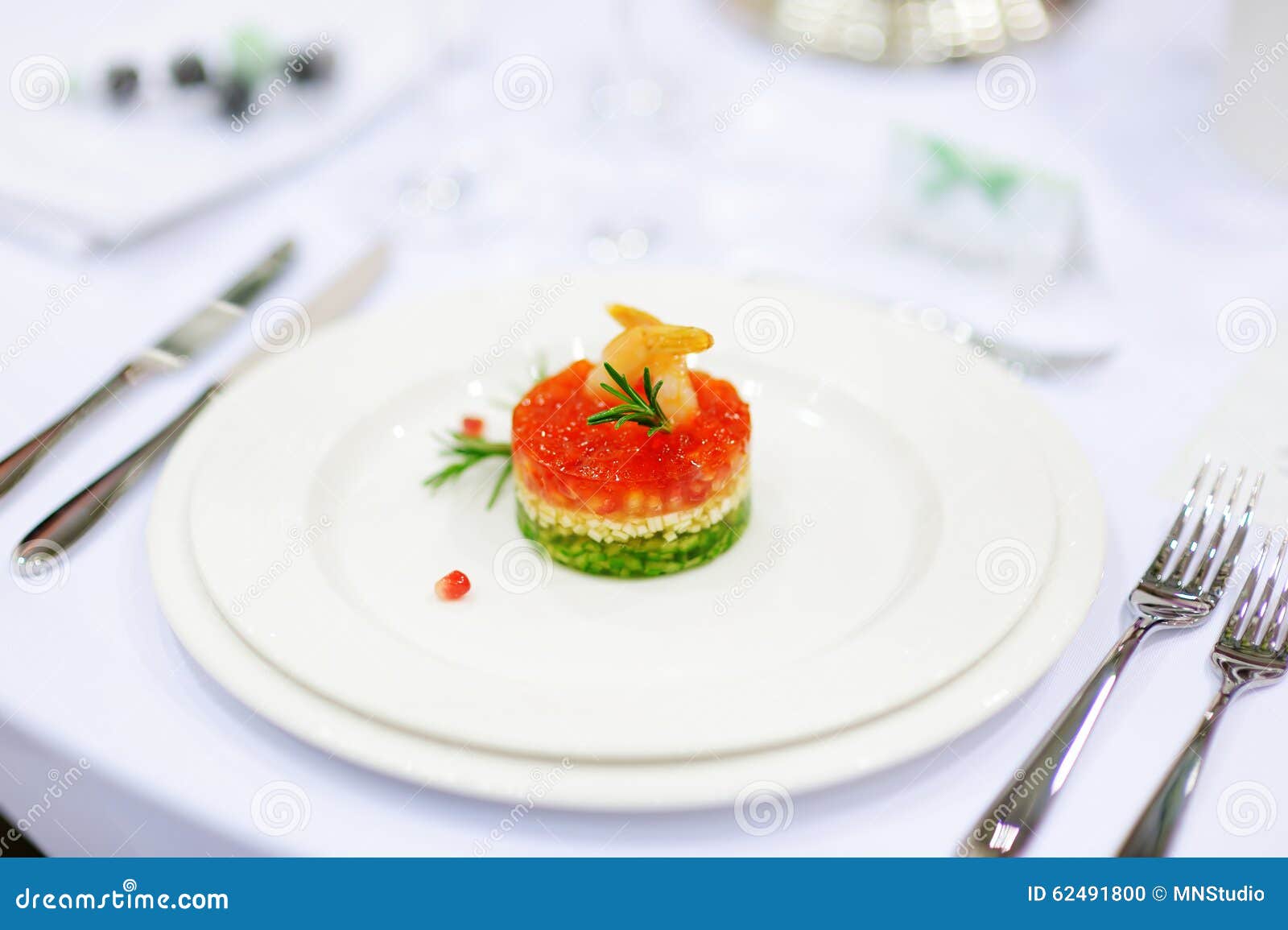 Fish dish on a white plate stock photo. Image of dish - 62491800