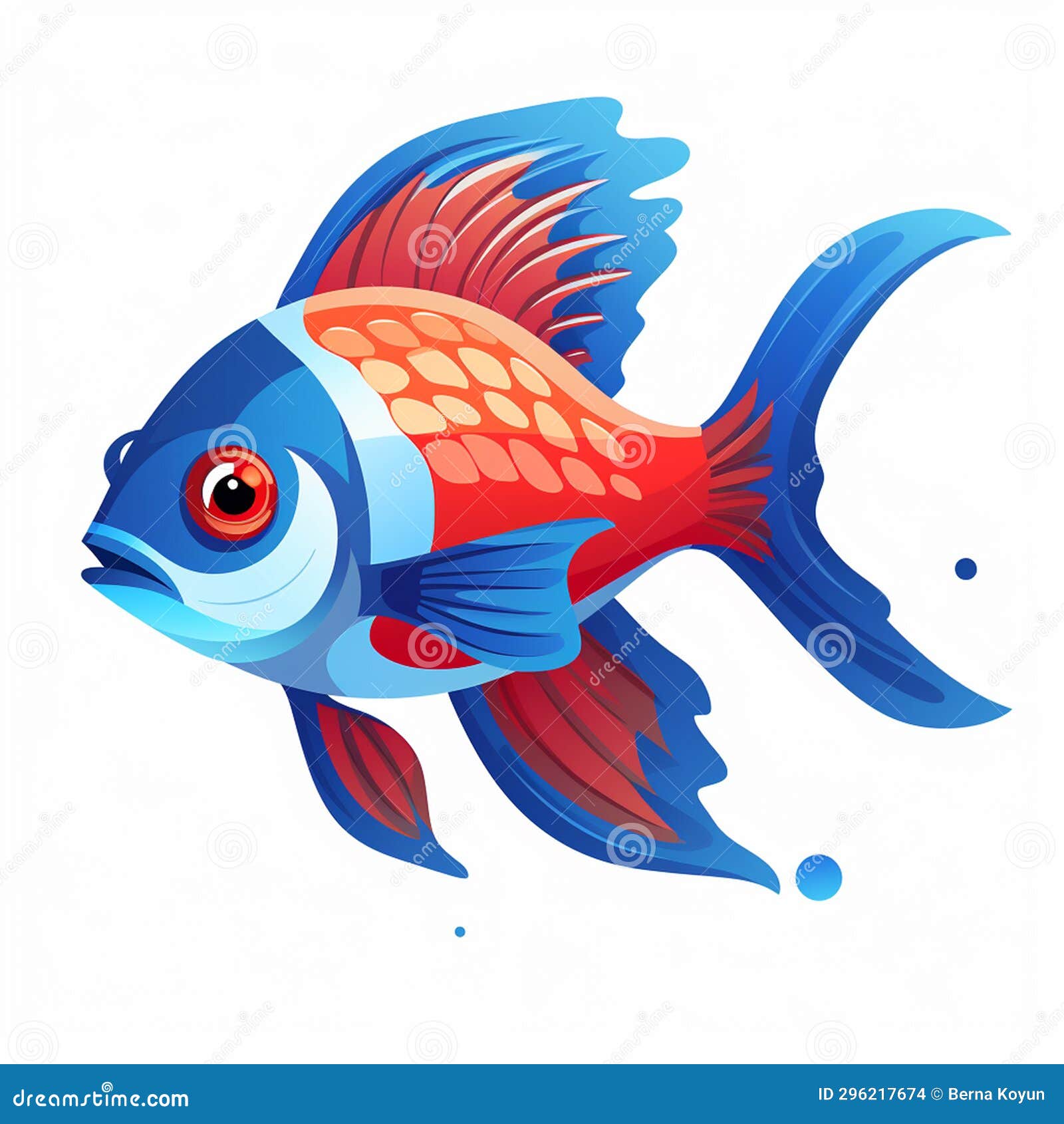 Fish Drawing Marine Masterpiece Stock Illustration - Illustration of ...