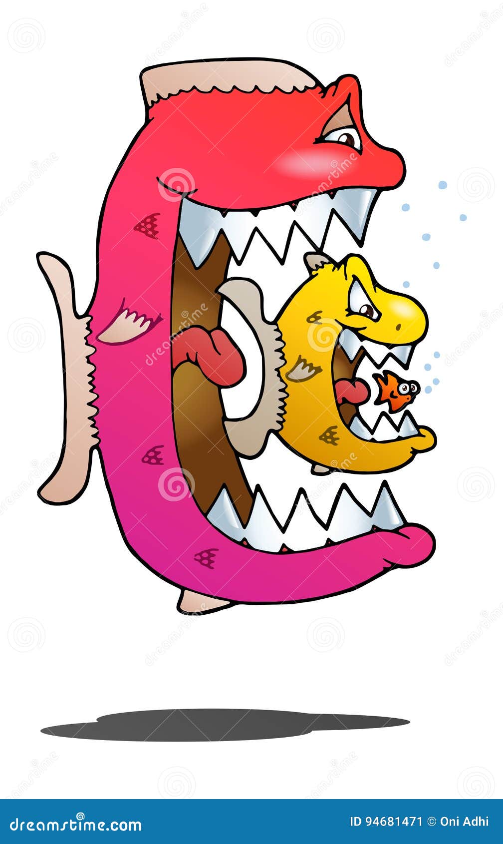 Big Fish Eating Small Fish Stock Photo | CartoonDealer.com #36362130