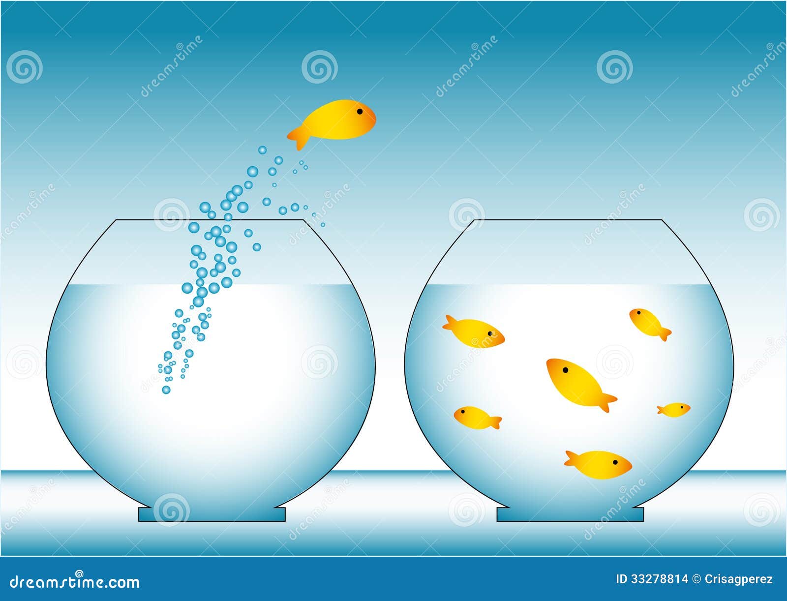 Fish escape stock illustration. Illustration of hibernate - 33278814