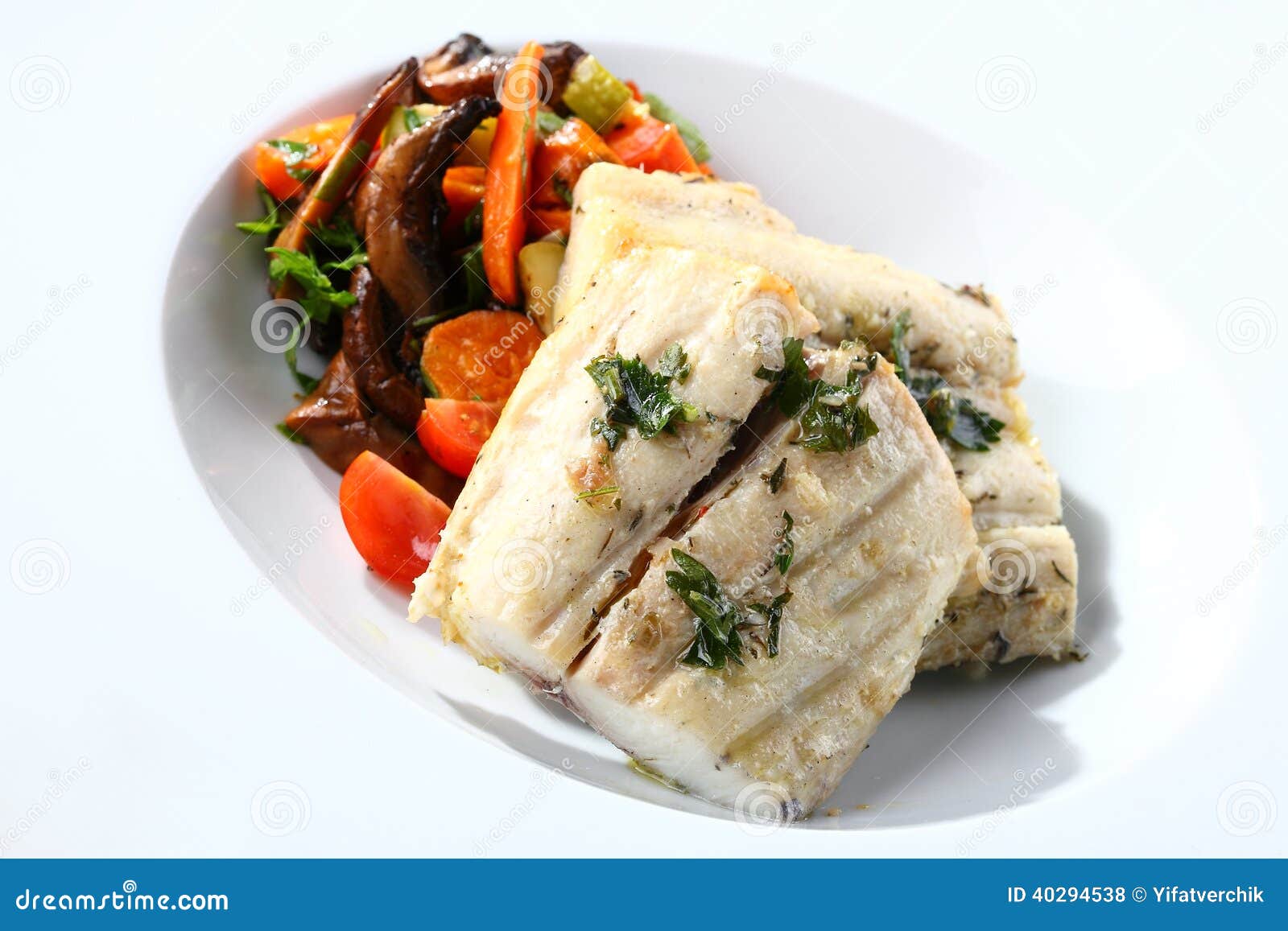 Fish fillet stock photo. Image of barbecue, gourmet, fresh - 40294538