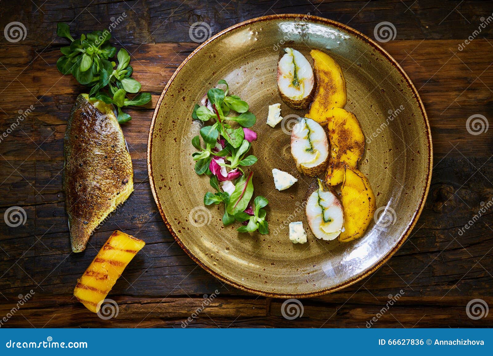 Fish Fillet with Green Asparagus Stock Photo - Image of nutrition ...
