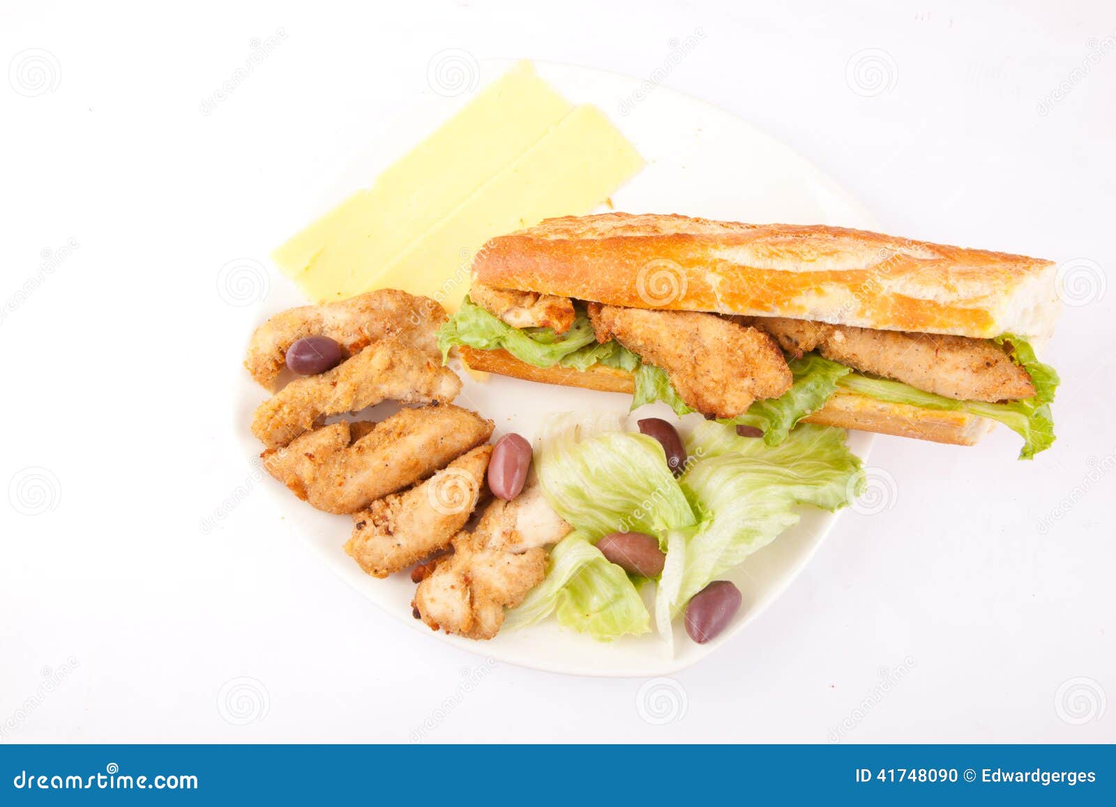 Fish fillet sandwich stock photo. Image of fresh, closeup - 41748090