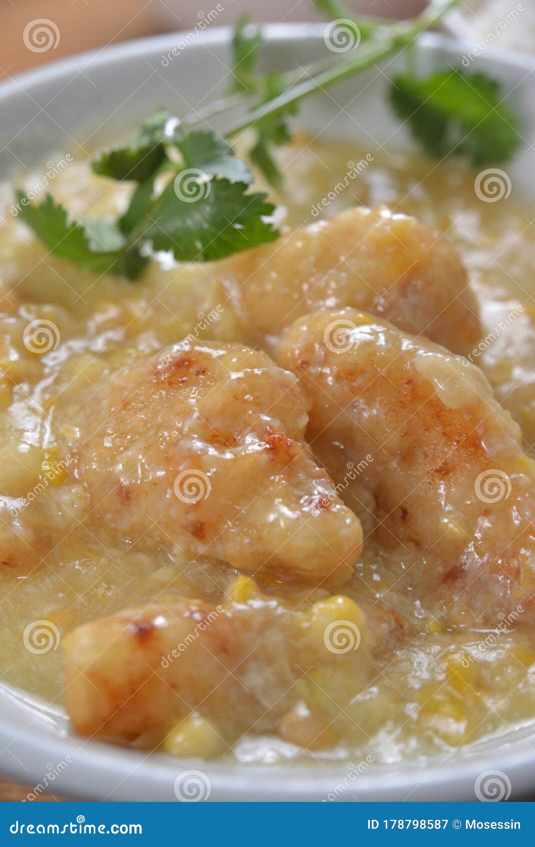 Fish fillet sweet corn stock image. Image of traditional - 178798587