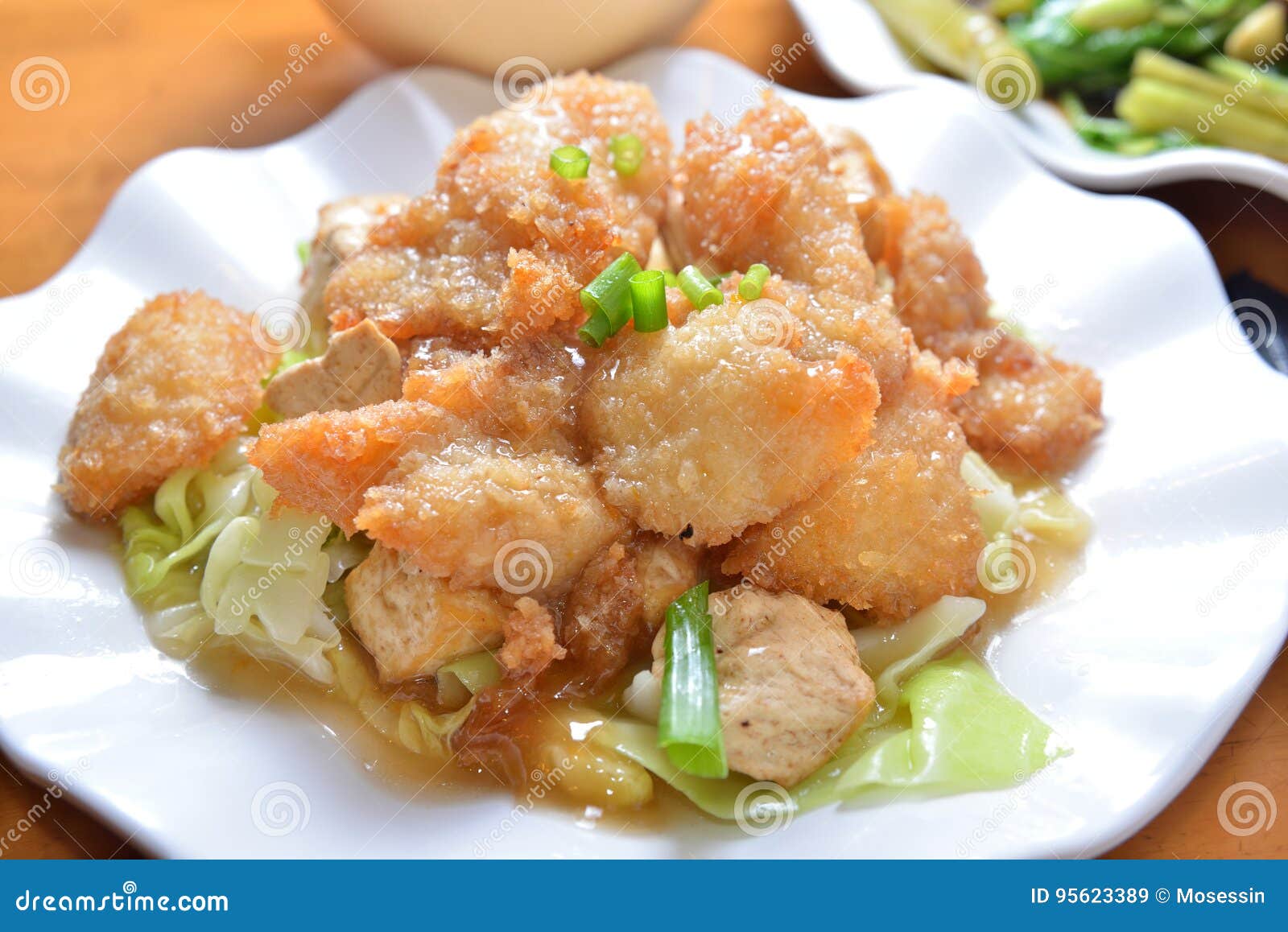 Fish fillet Tofu nugget stock image. Image of vegetable - 95623389