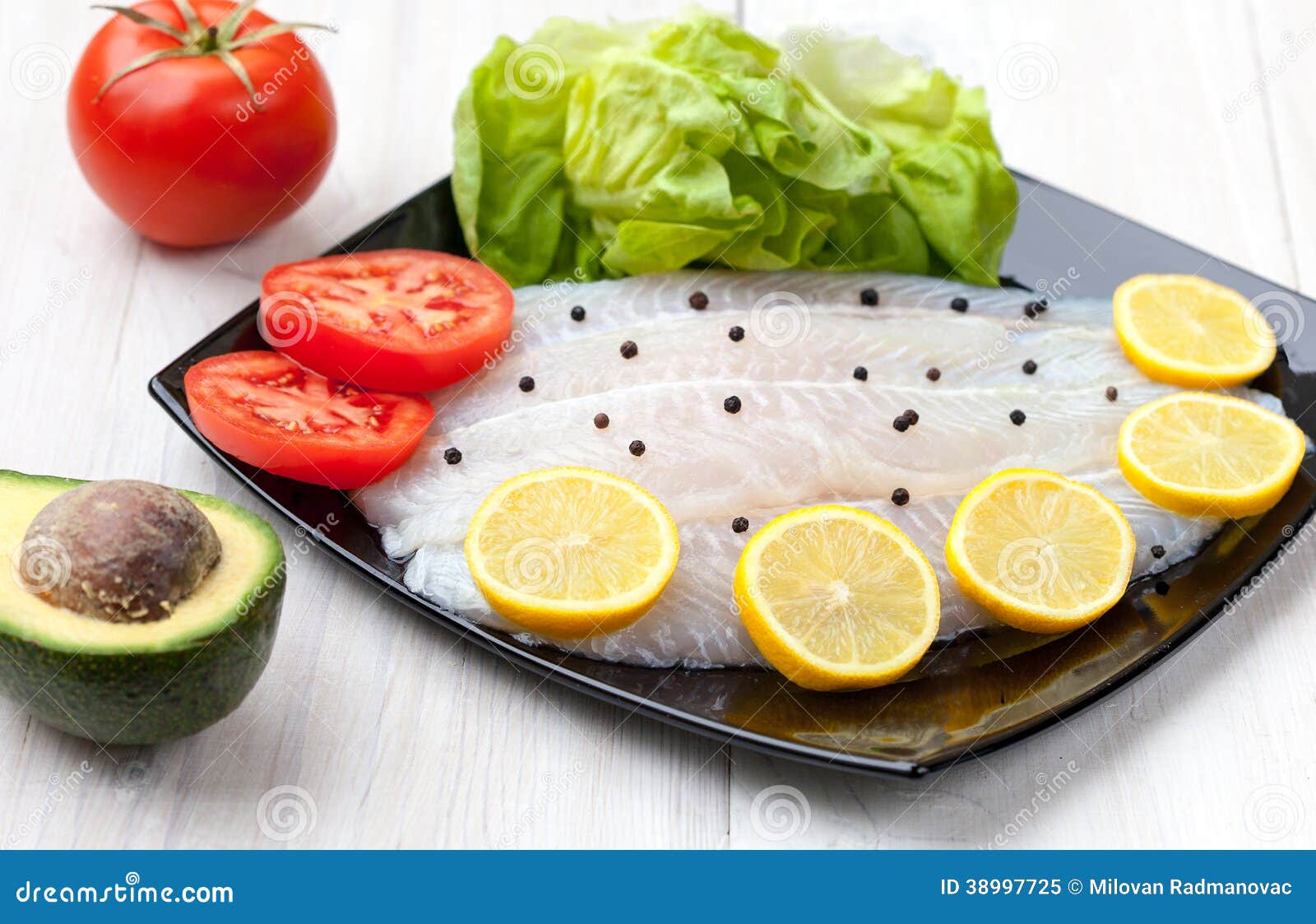 Fish fillets stock image. Image of filet, healthy, preparation - 38997725