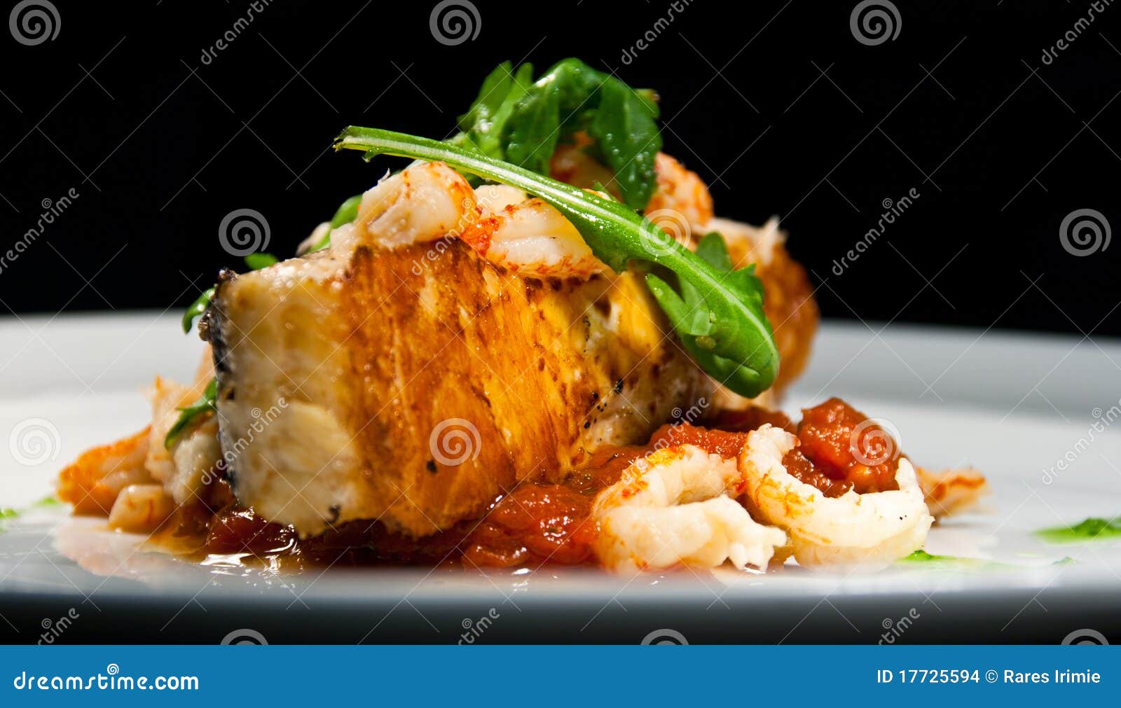 Fish Food 2 stock photo. Image of healthy, sauce, food - 17725594