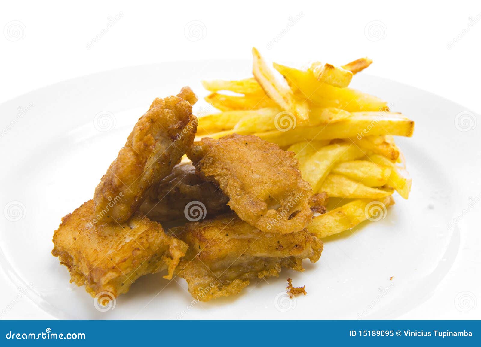 Fish and Fries stock image. Image of plate, cuisine, restaurant - 15189095