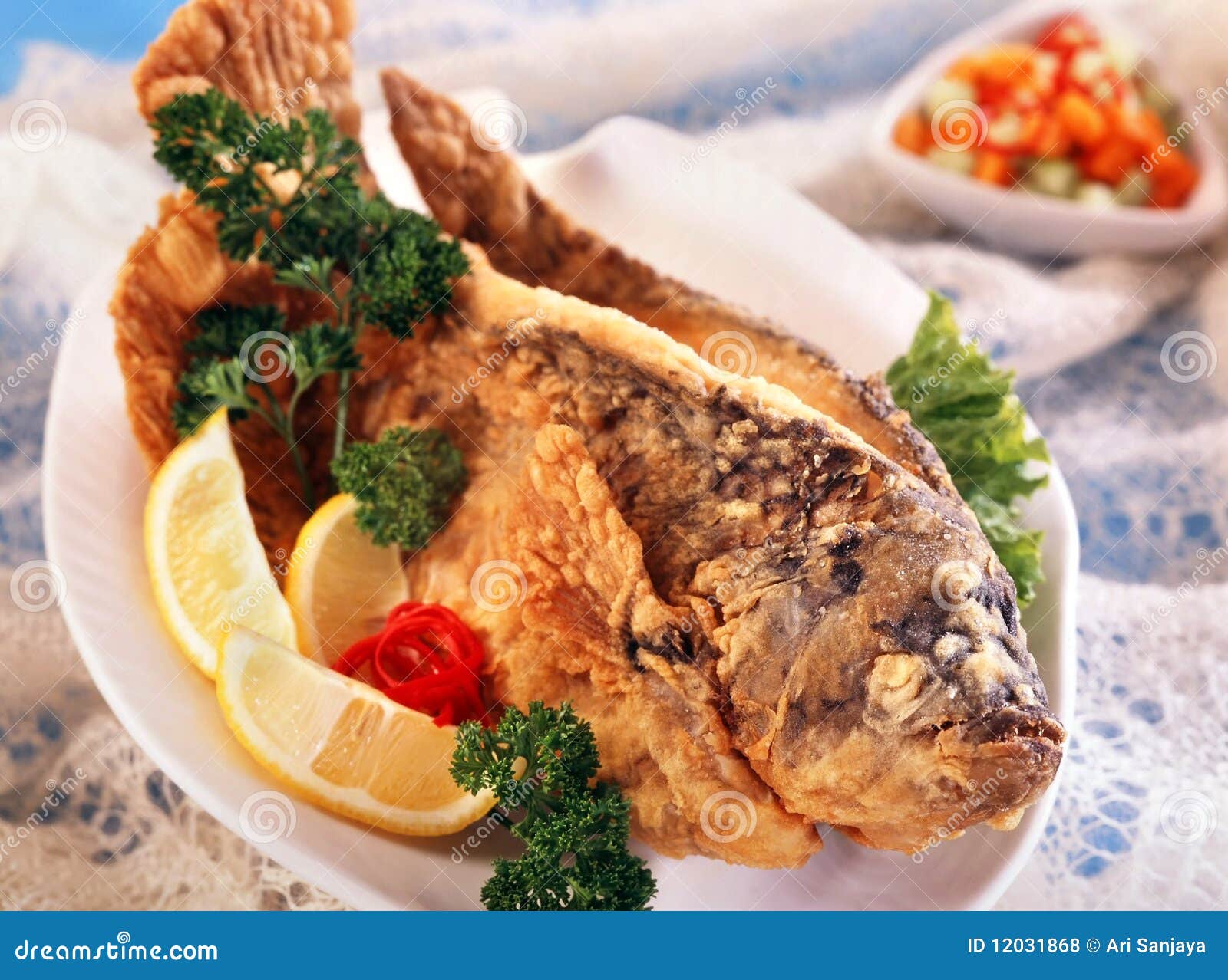 Fish fry stock photo. Image of cafe, meat, fish, lunch - 12031868