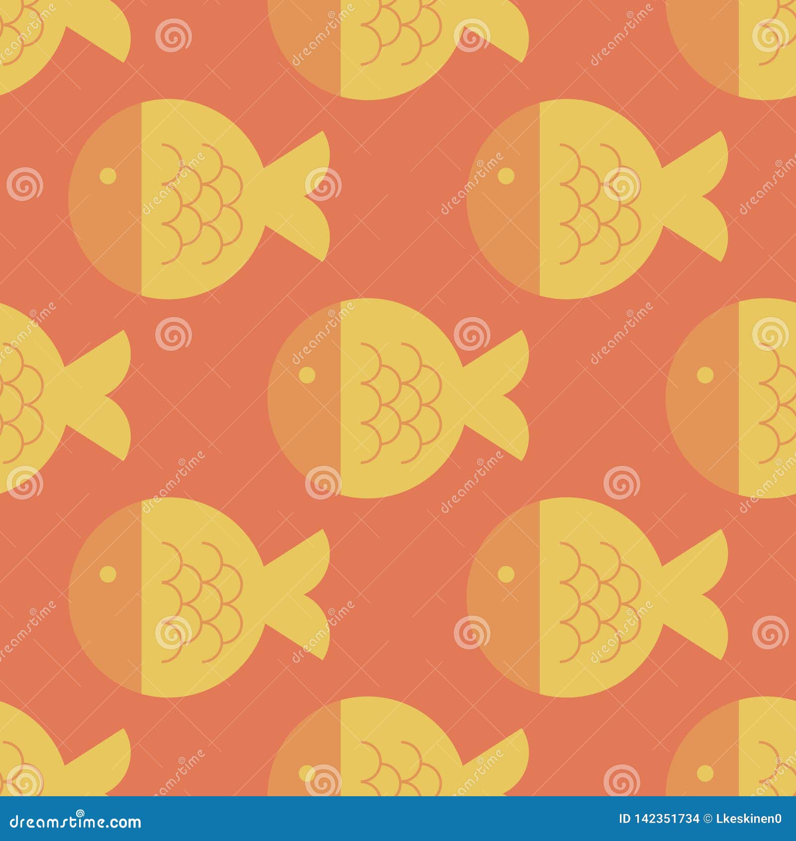 Fish geometric pattern stock vector. Illustration of symbol - 142351734