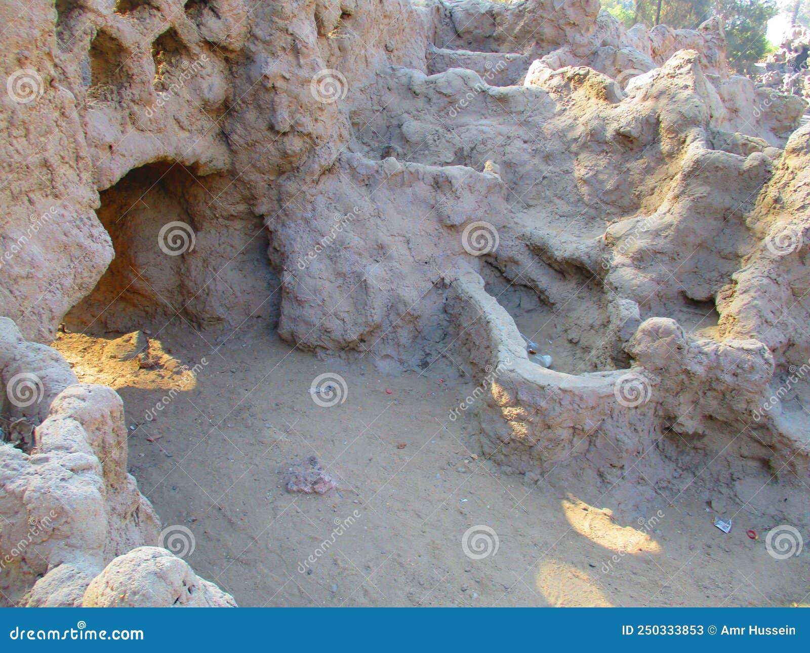 Fish Grotto Garden in Cairo in Egypt Editorial Stock Photo - Image of ...