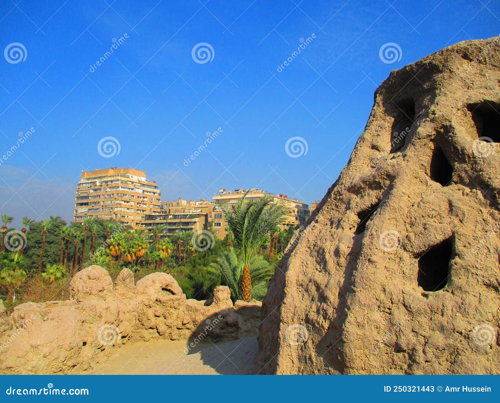 Fish Grotto Garden in Cairo in Egypt Editorial Stock Photo - Image of ...