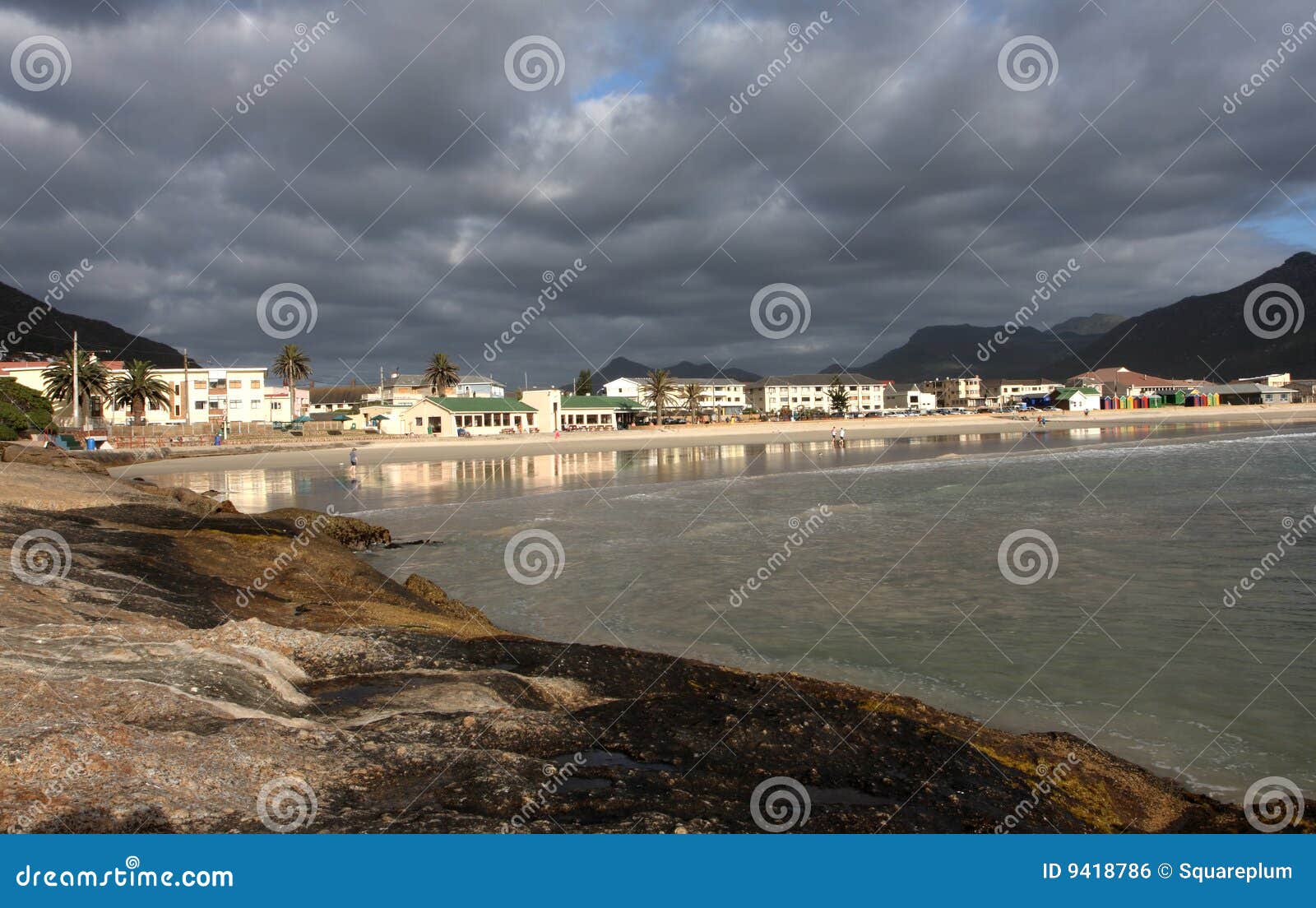 Fish Hoek stock photo. Image of fish, cape, rocks, hoek - 9418786