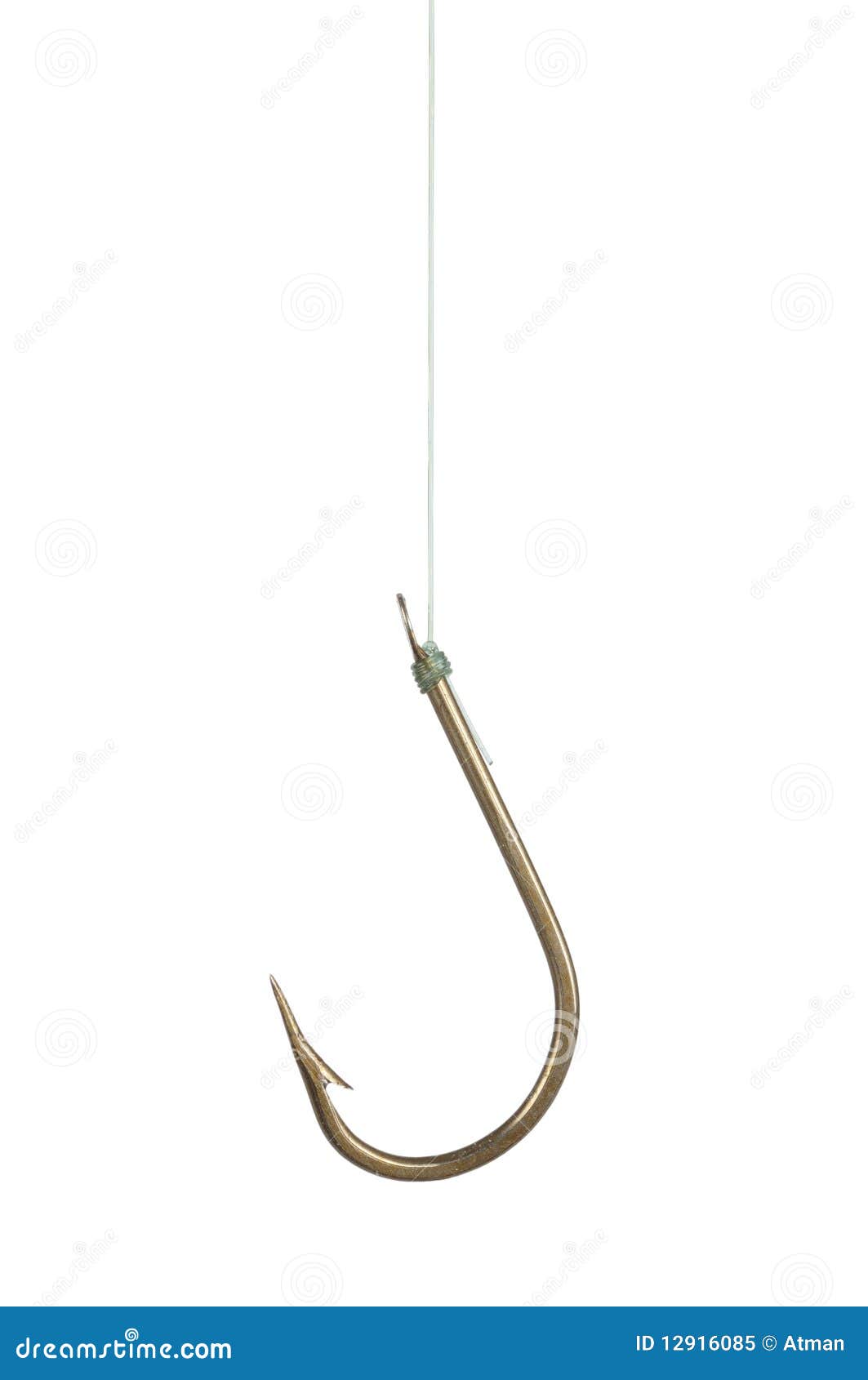 Fish Hook stock image. Image of hook, hanging, trap, sharp - 12916085