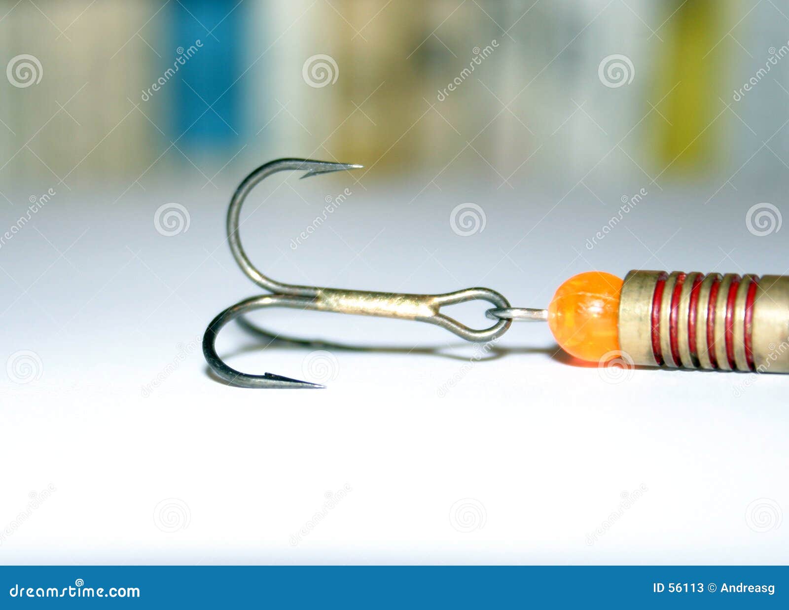 Fish hook stock image. Image of fish, hook, hobby, anchor - 56113
