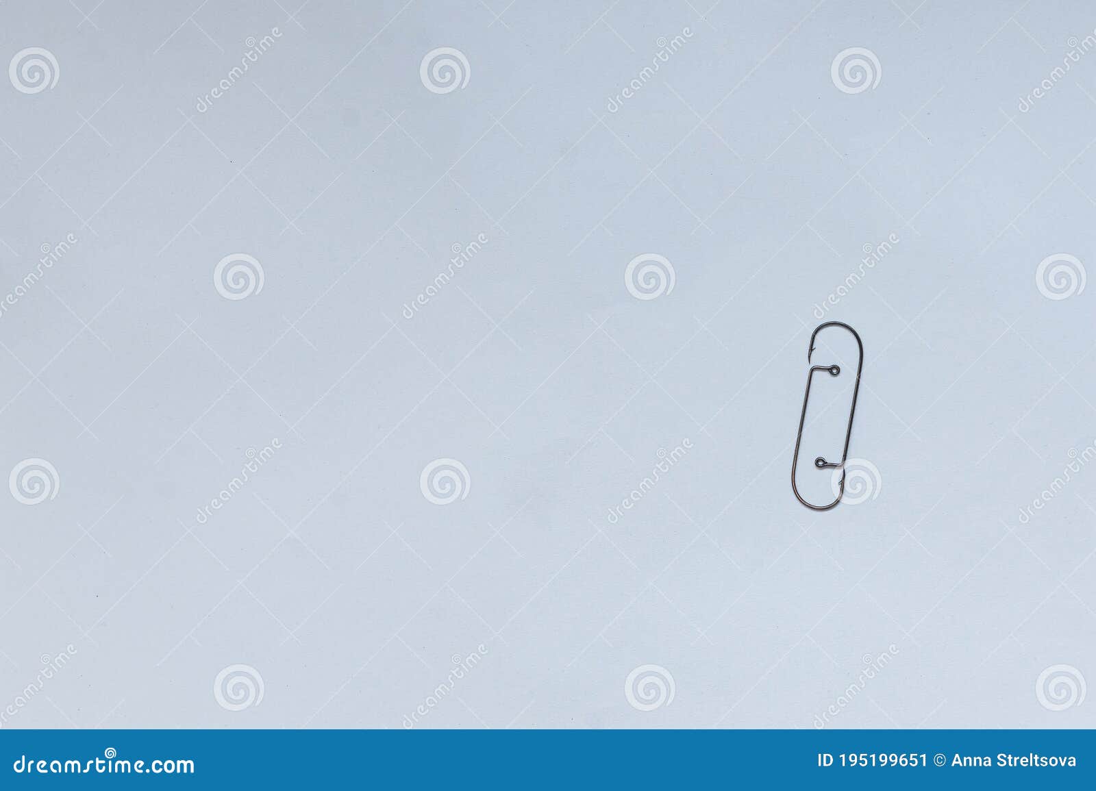 Fish hook with shiny bait stock image. Image of tackle - 195199651