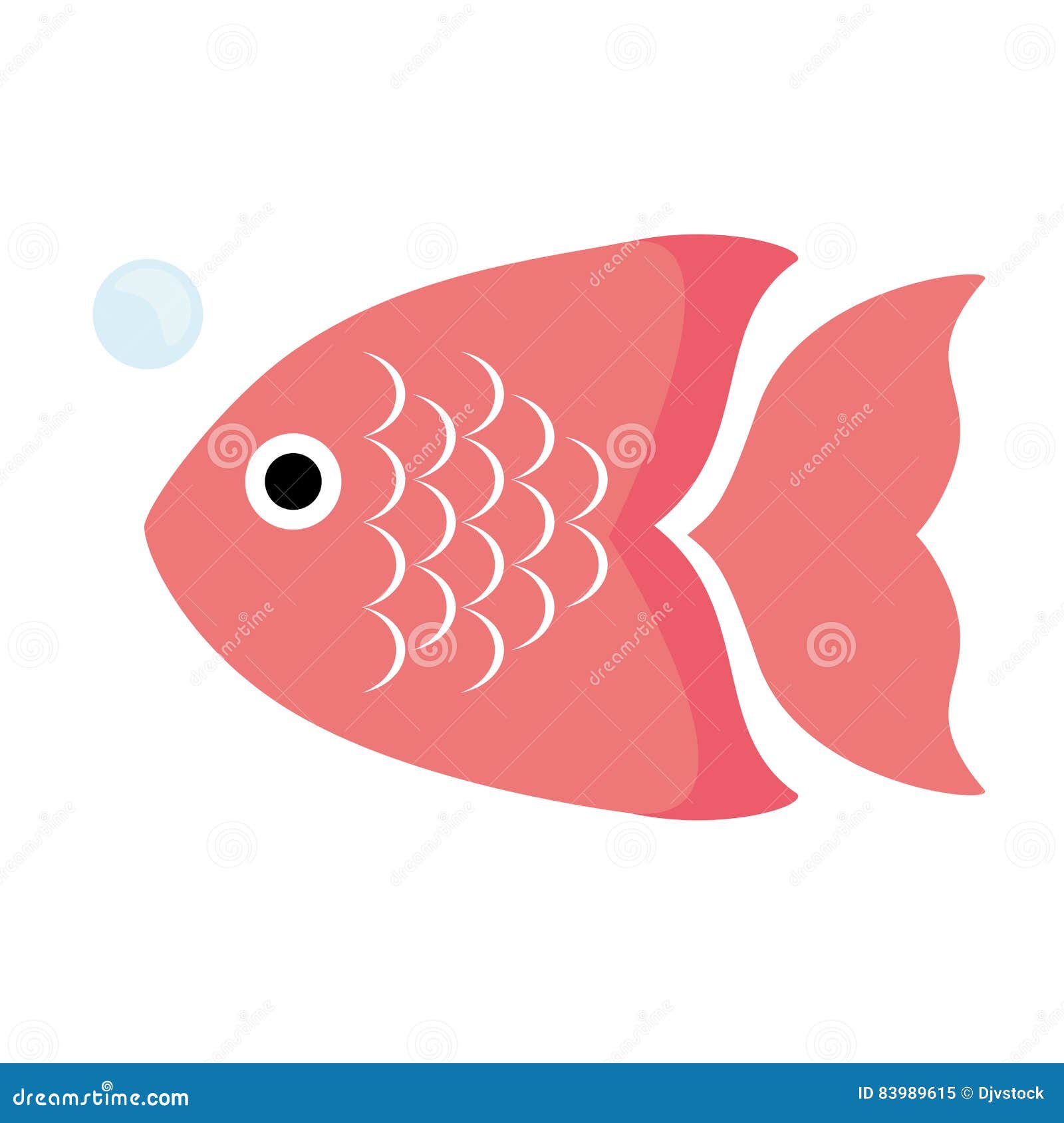 Fish icon image stock illustration. Illustration of tropical - 83989615