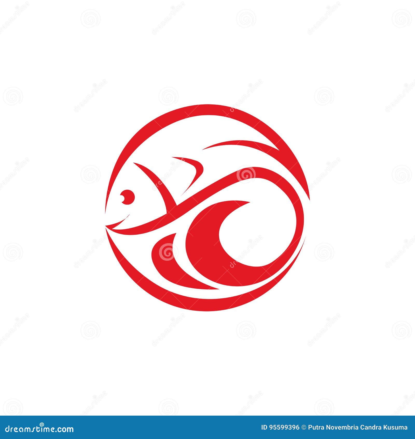 Fish Icon Logo Design Element Stock Vector - Illustration of creative ...